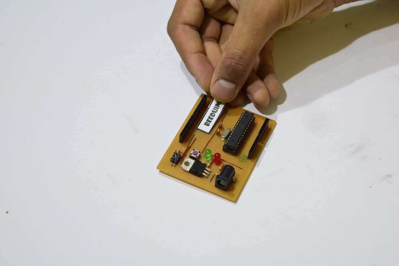 Beeduino Homemade Arduino Uno For 6 13 Steps With Pictures Instructables