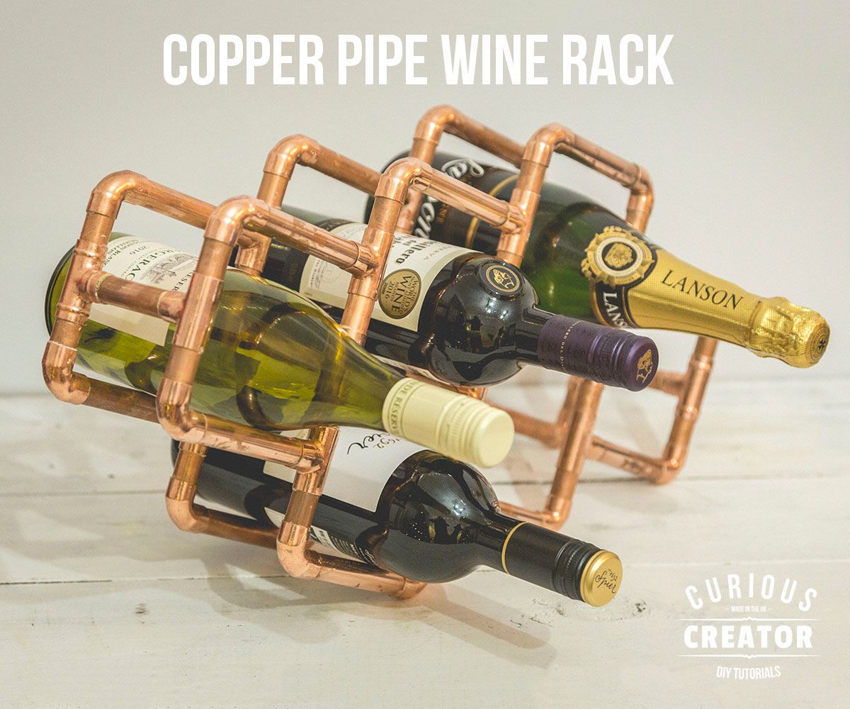Copper Pipe Wine Rack : 5 Steps (with Pictures) - Instructables