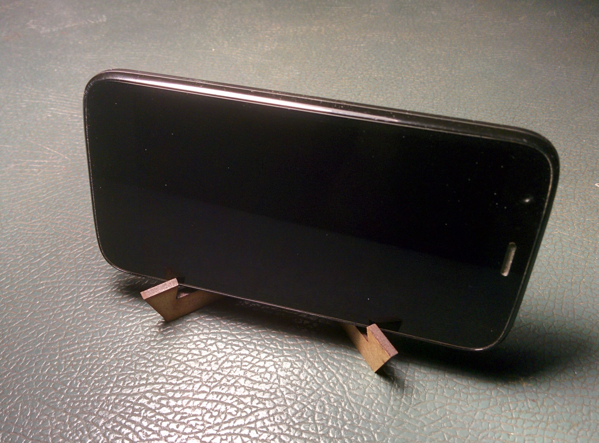 Lasercut Phone Stand : 3 Steps (with Pictures) - Instructables