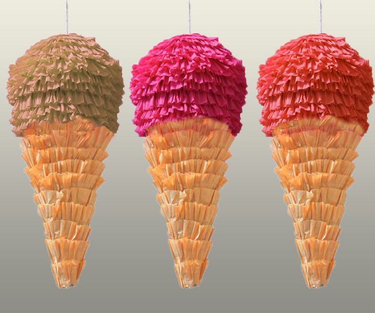 Hand Made Ice Cream Pinata for Your Ice Cream Party : 17 Steps ...