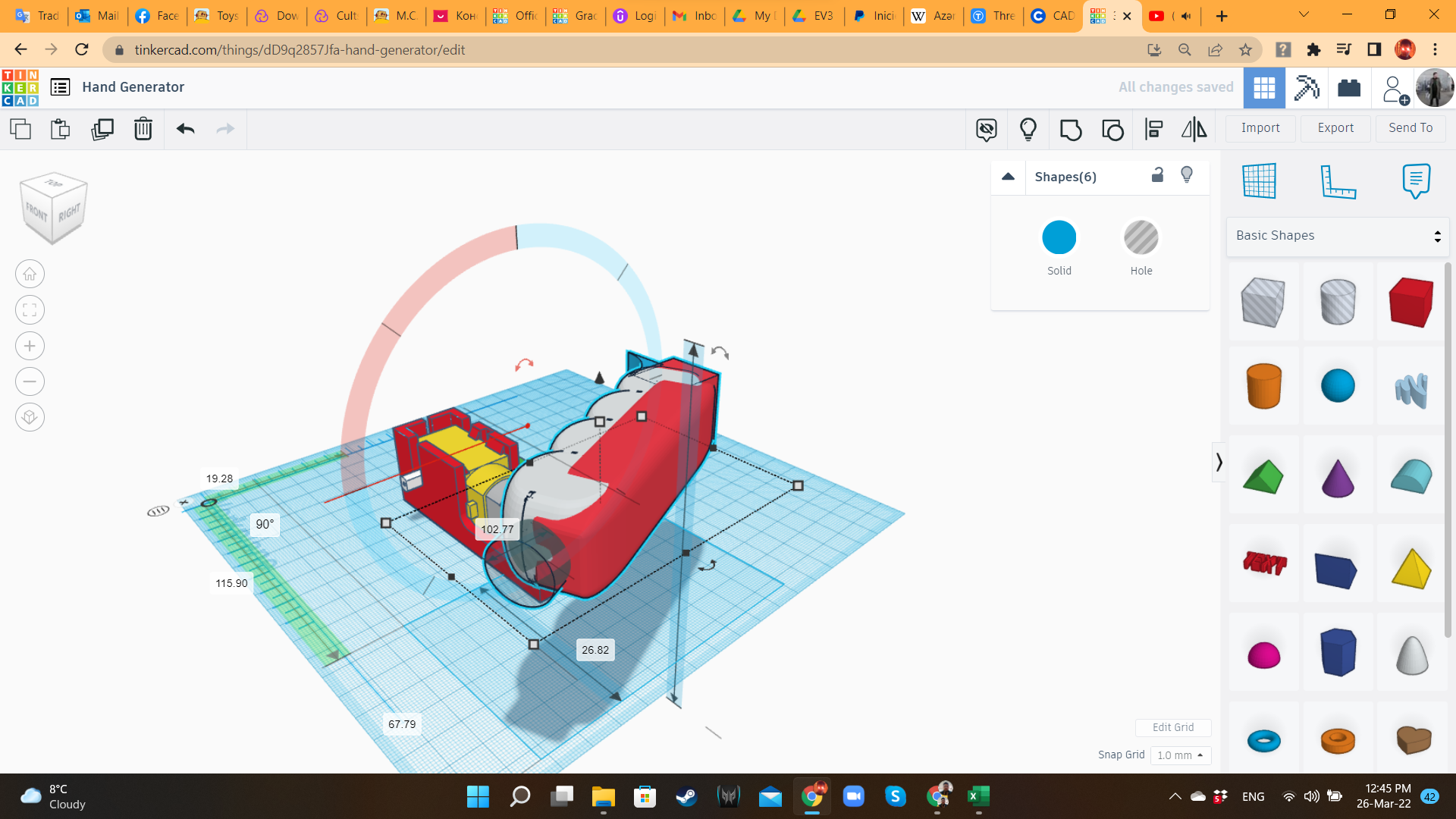 Tinkercad Robotics for School: Human-Powered Battle Beasts! : 30 Steps ...