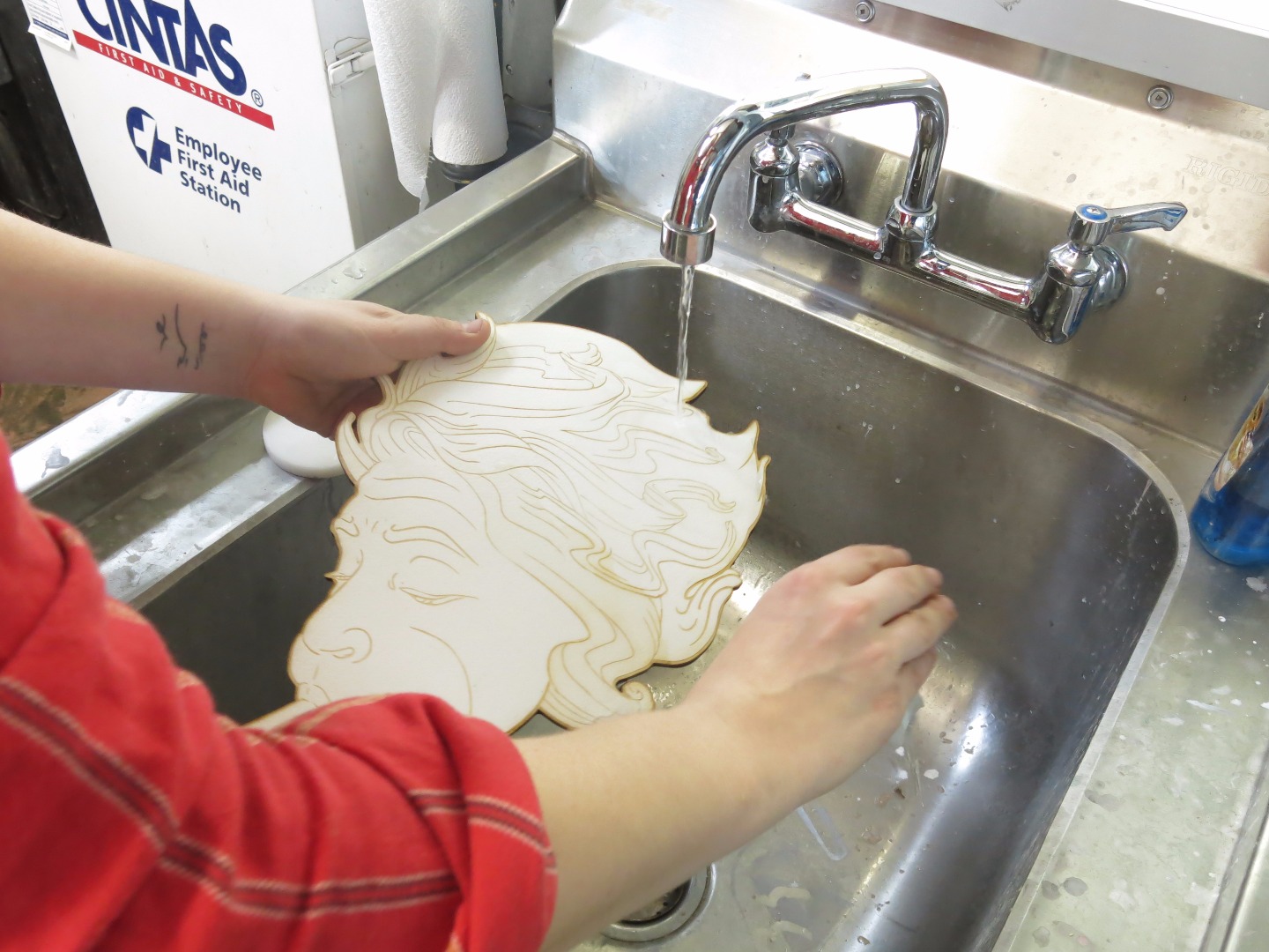 Getting Started With (laser) Etched-line Watercolor : 6 Steps ...