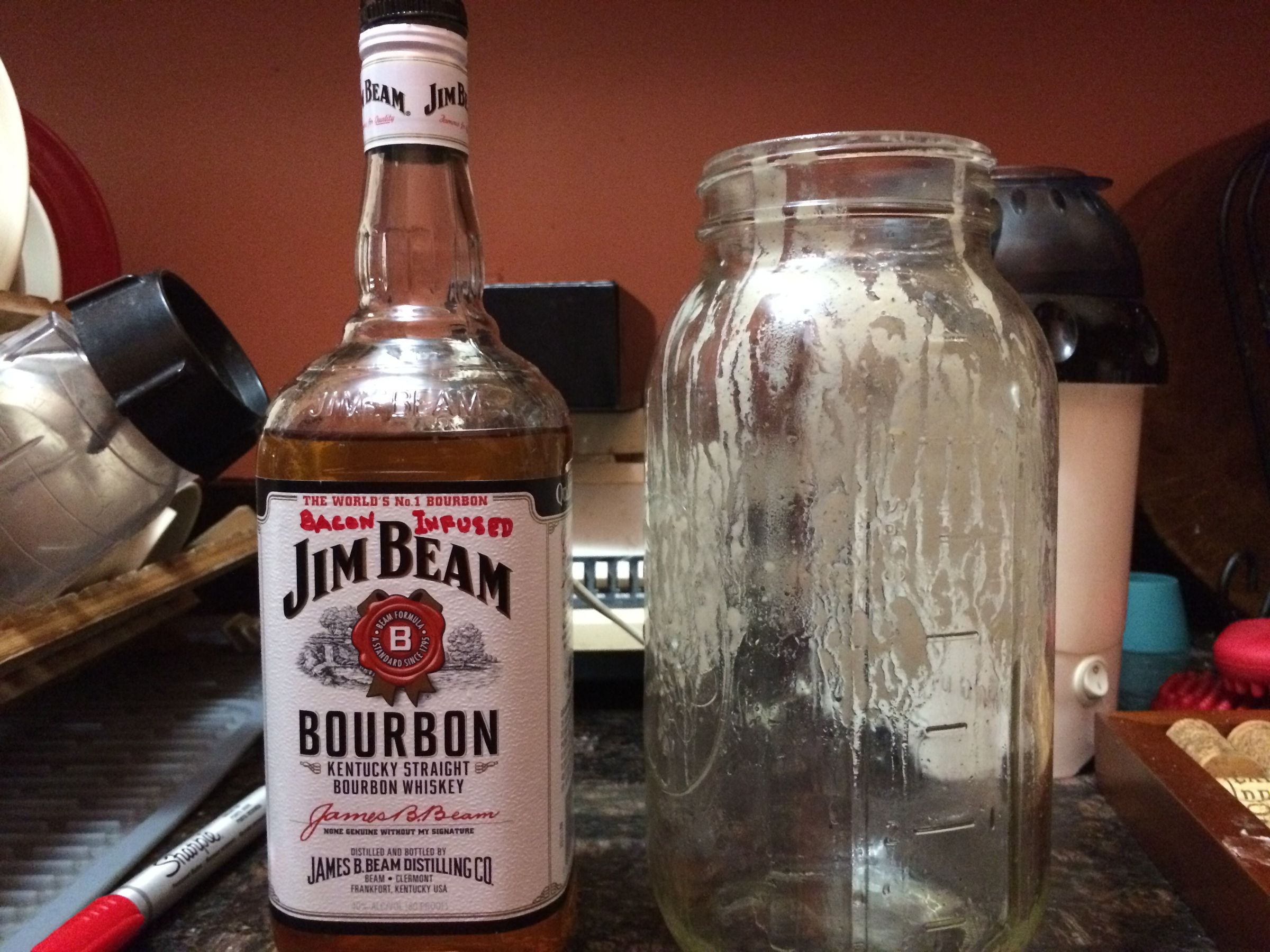 Bacon Infused Bourbon : 6 Steps (with Pictures) - Instructables
