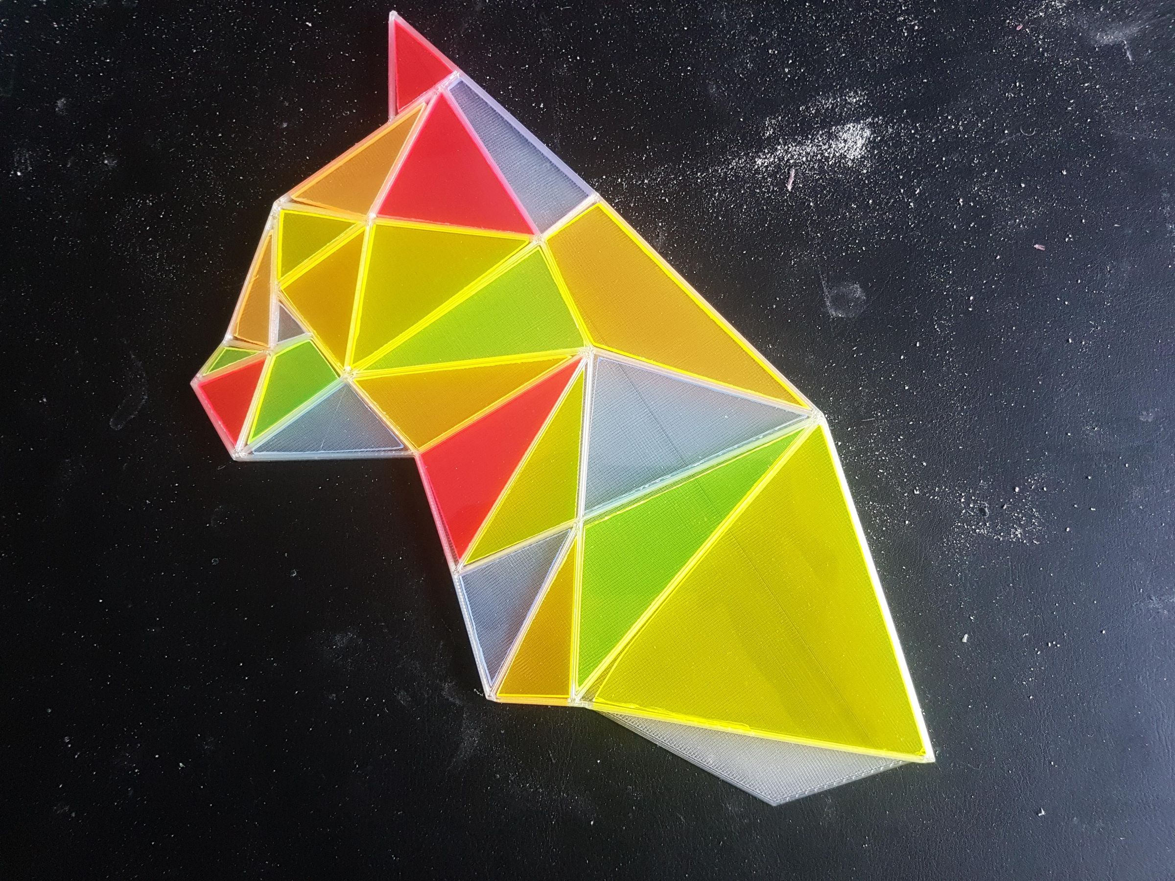 Polygon Cat With Acrylic : 12 Steps (with Pictures) - Instructables