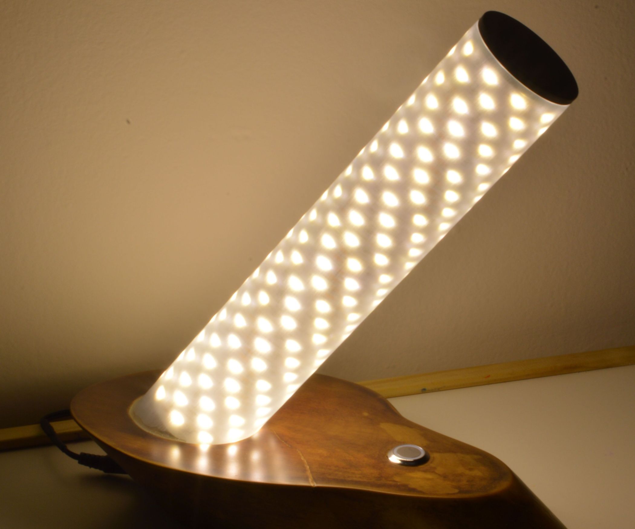 Modern/Vintage Inclined Table Lamp : 8 Steps (with Pictures ...
