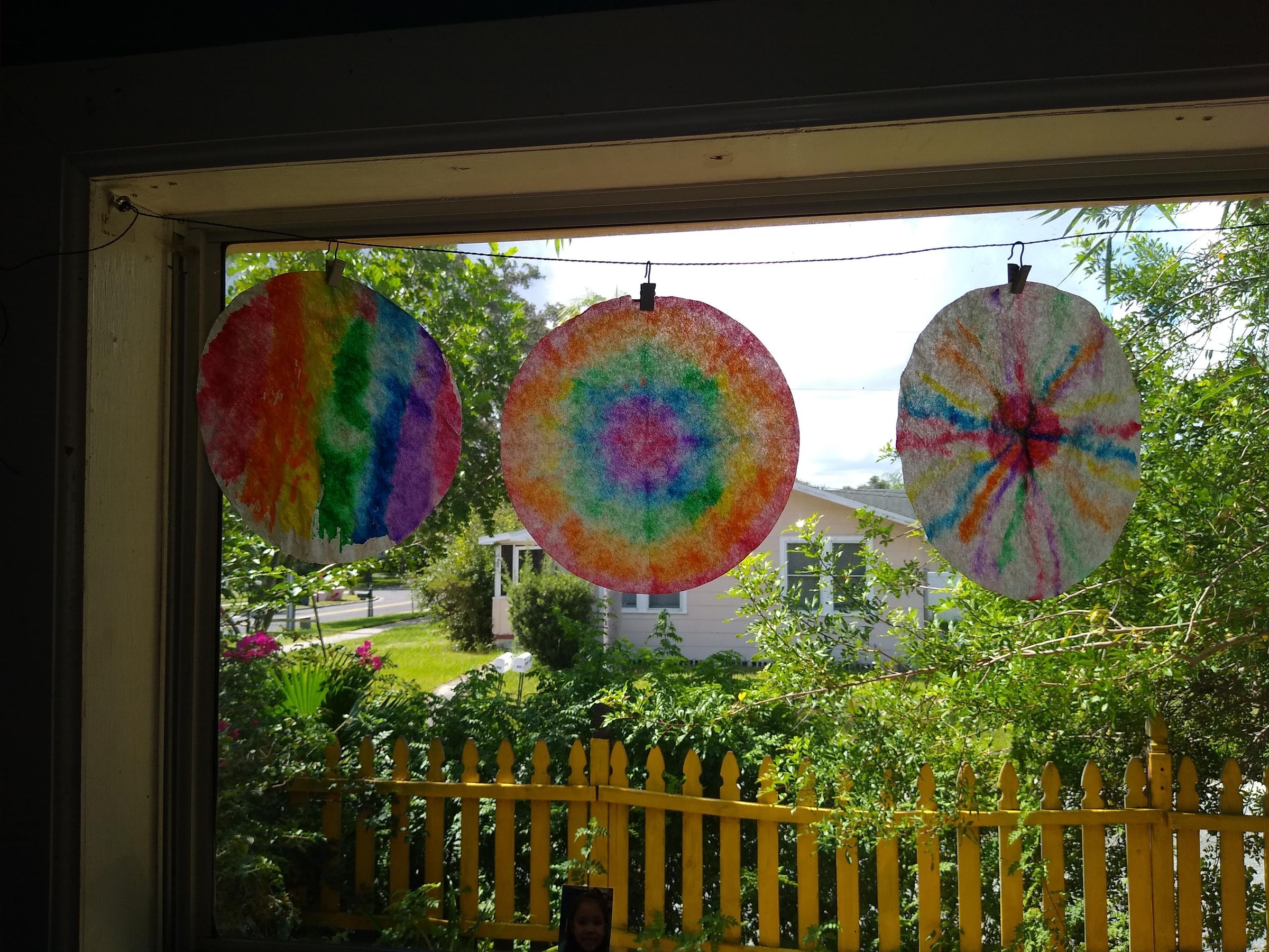 Rainbow Coffee Filter Sun Catcher : 3 Steps (with Pictures) - Instructables