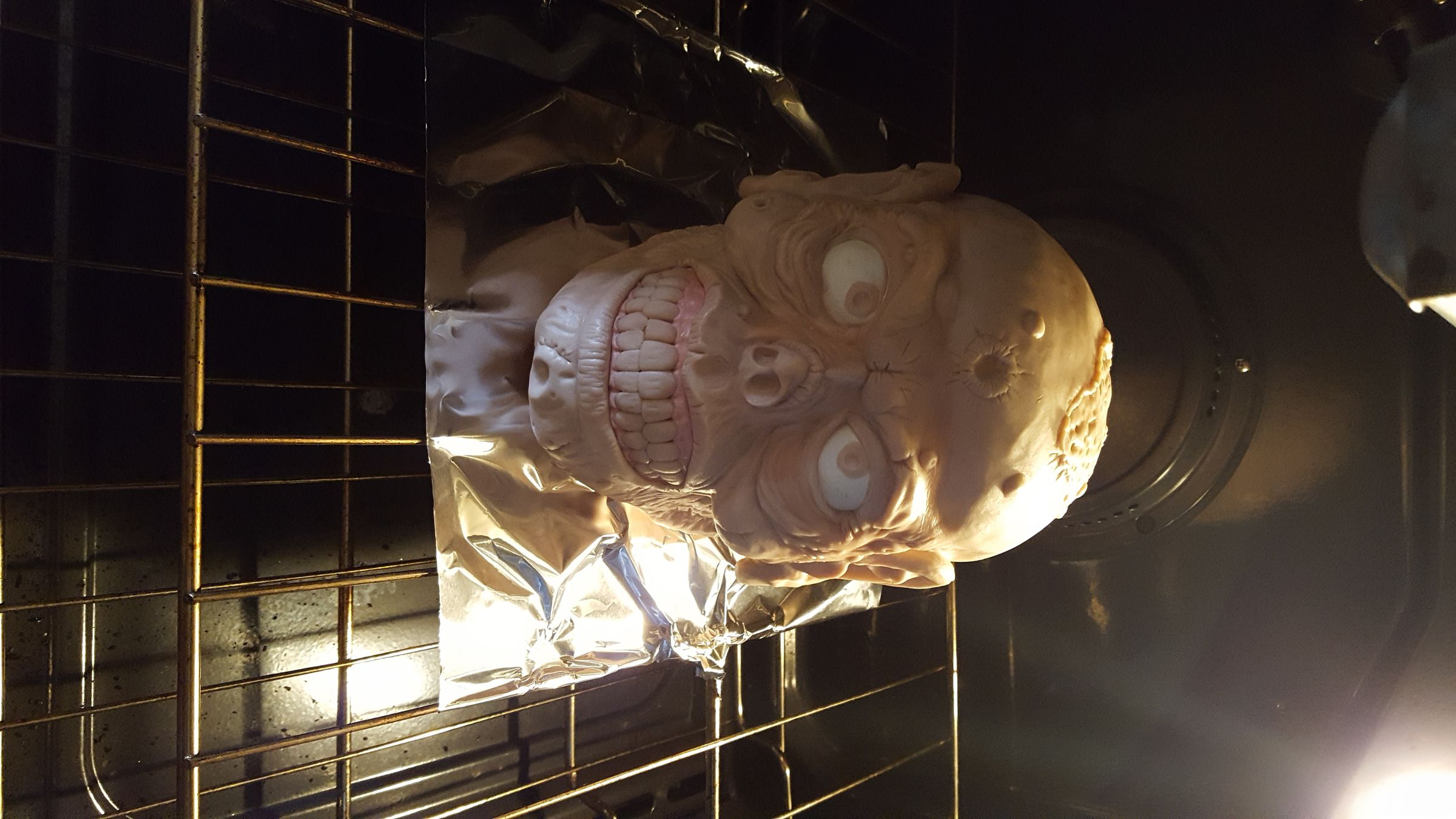 Halloween Zombie Head Prop : 9 Steps (with Pictures) - Instructables