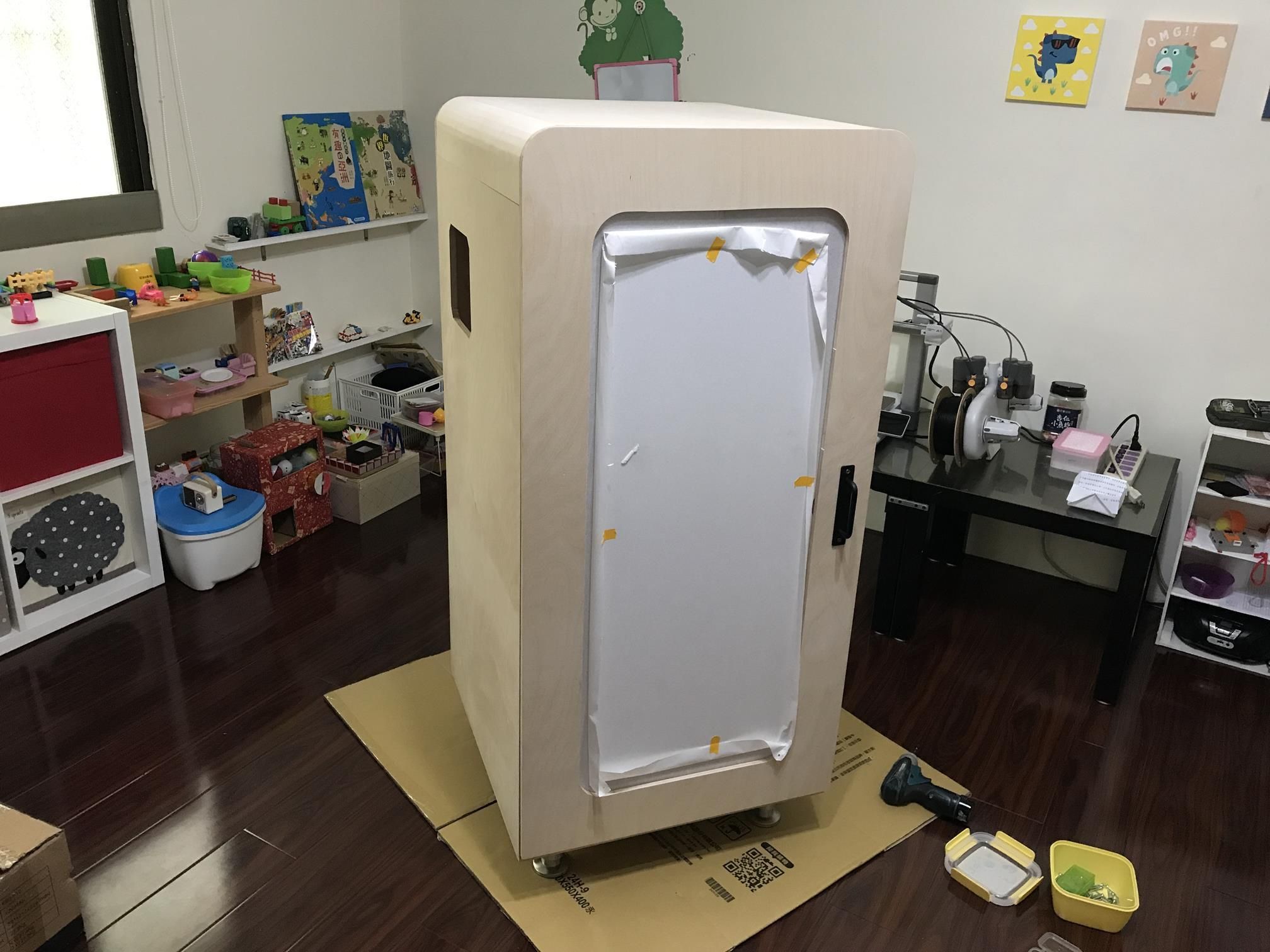 DIY 3D Printer Enclosure for Bambu A1 Combo : 12 Steps (with Pictures ...