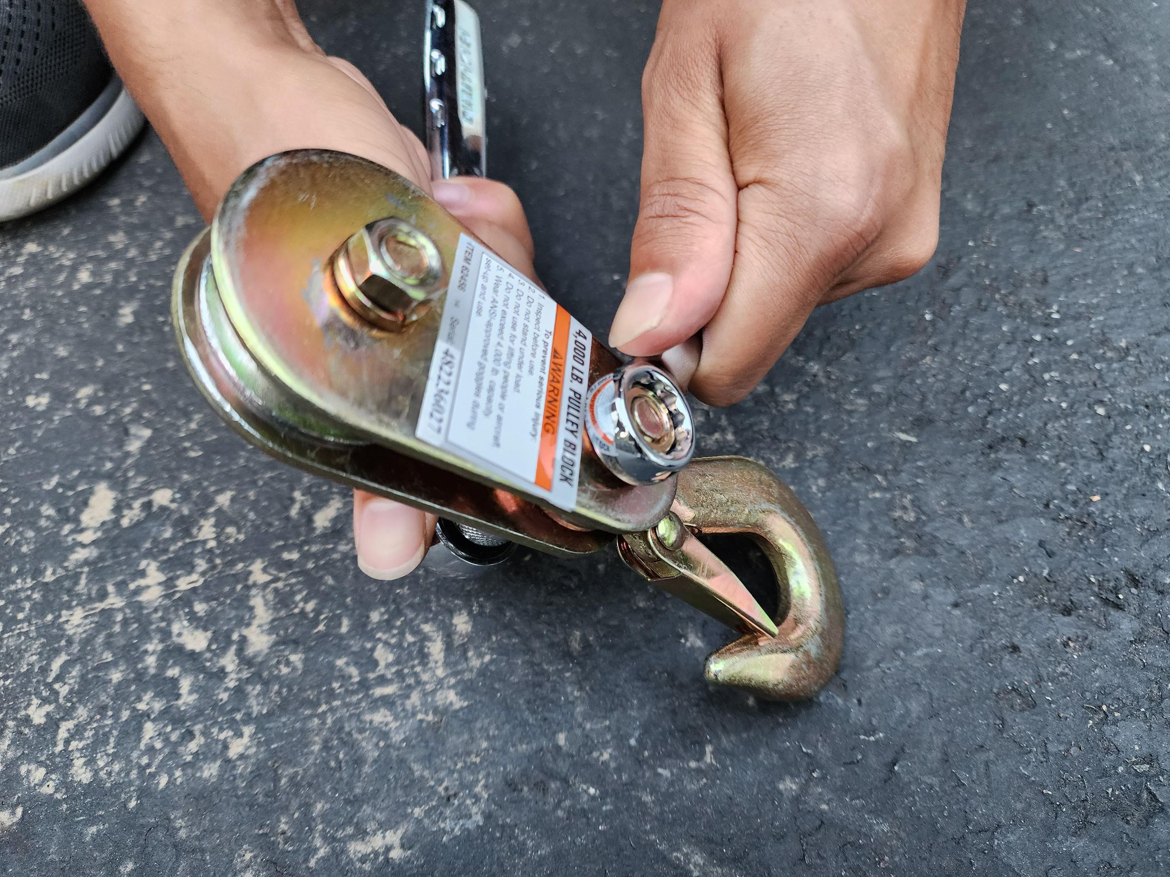 DIY Winch Assisted Motorcycle Hitch Carrier (No-Weld) : 6 Steps (with ...