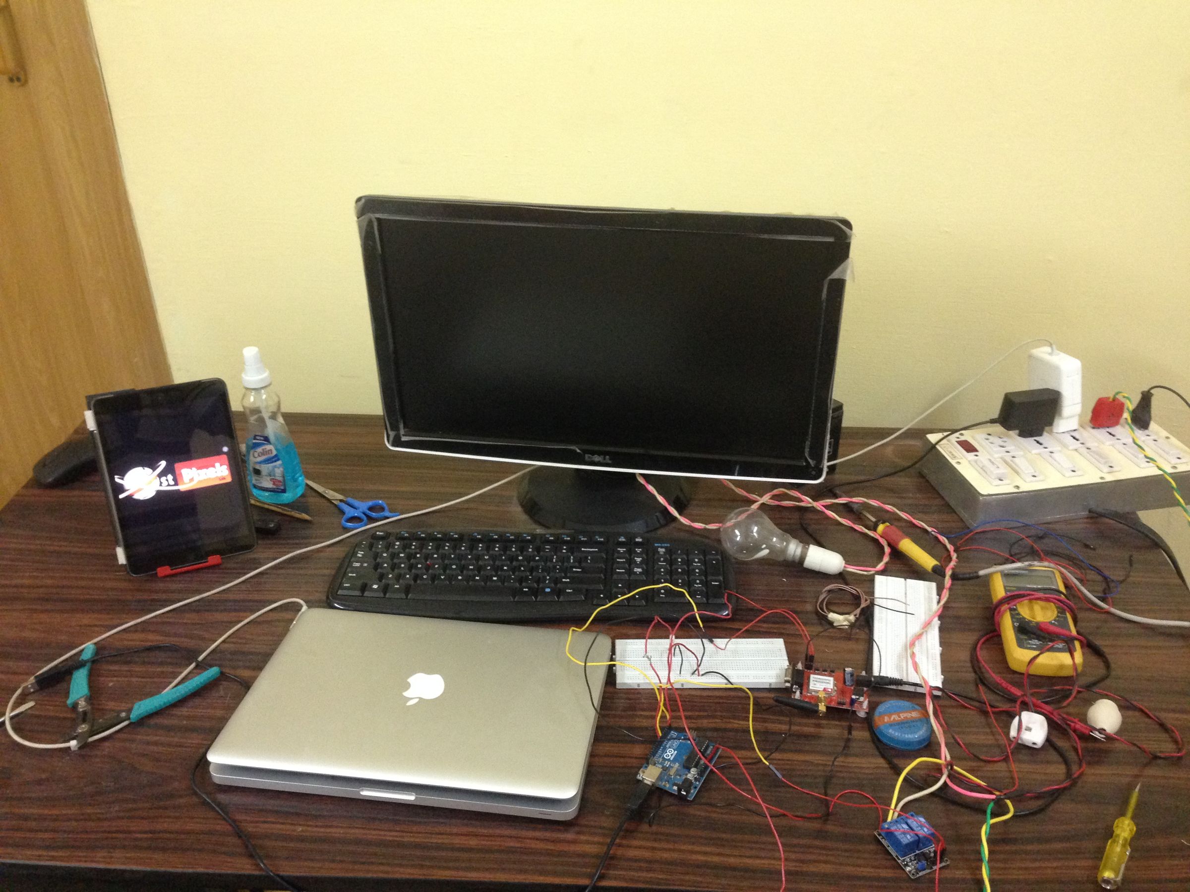 Controlling AC Appliances Through Sms-Using Arduino Remotely Control Fan and Light : 7 Steps ...