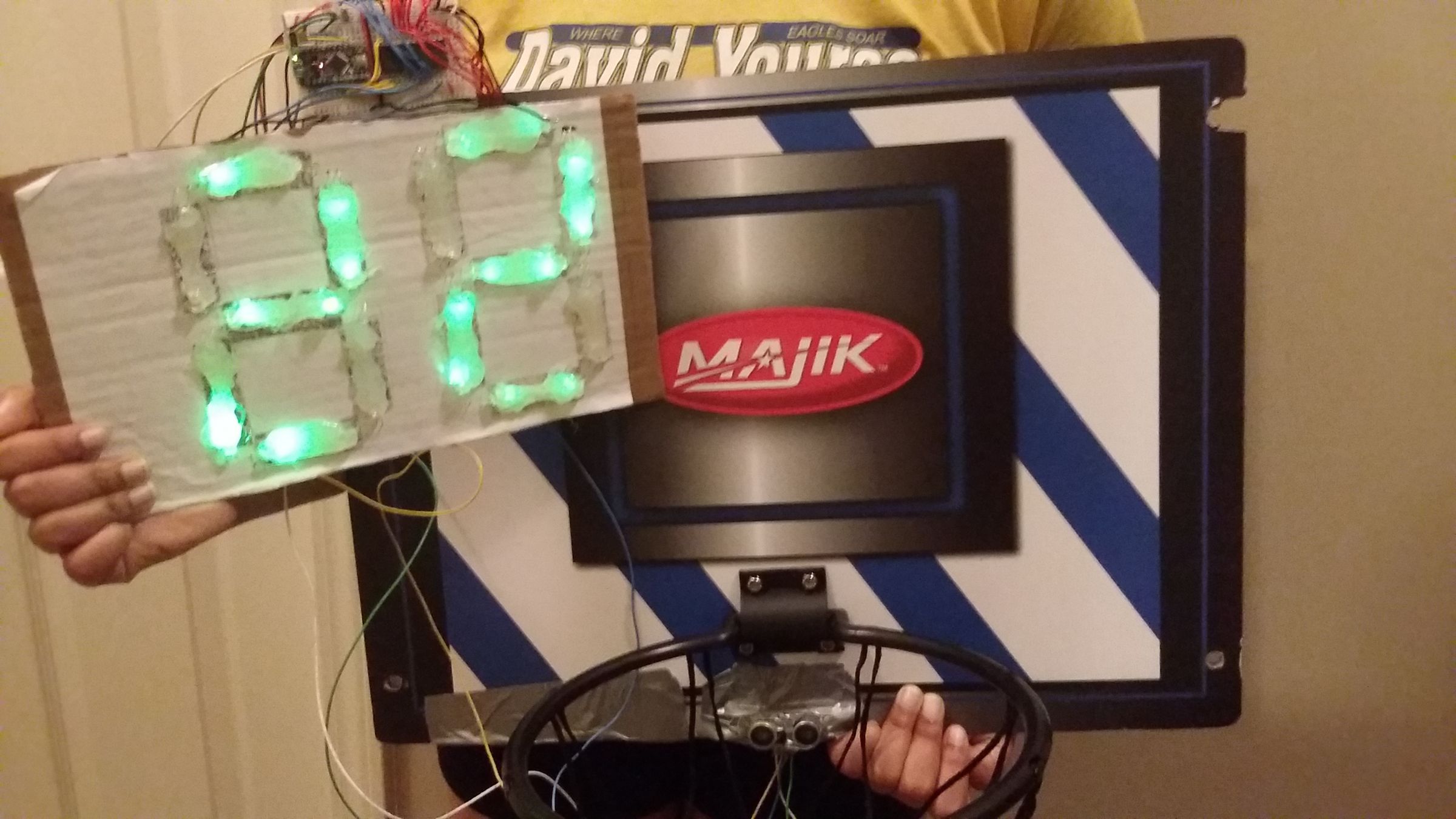 Arduino Home Basketball Hoop Score Detection System A.k.a. ScoreKeeper ...