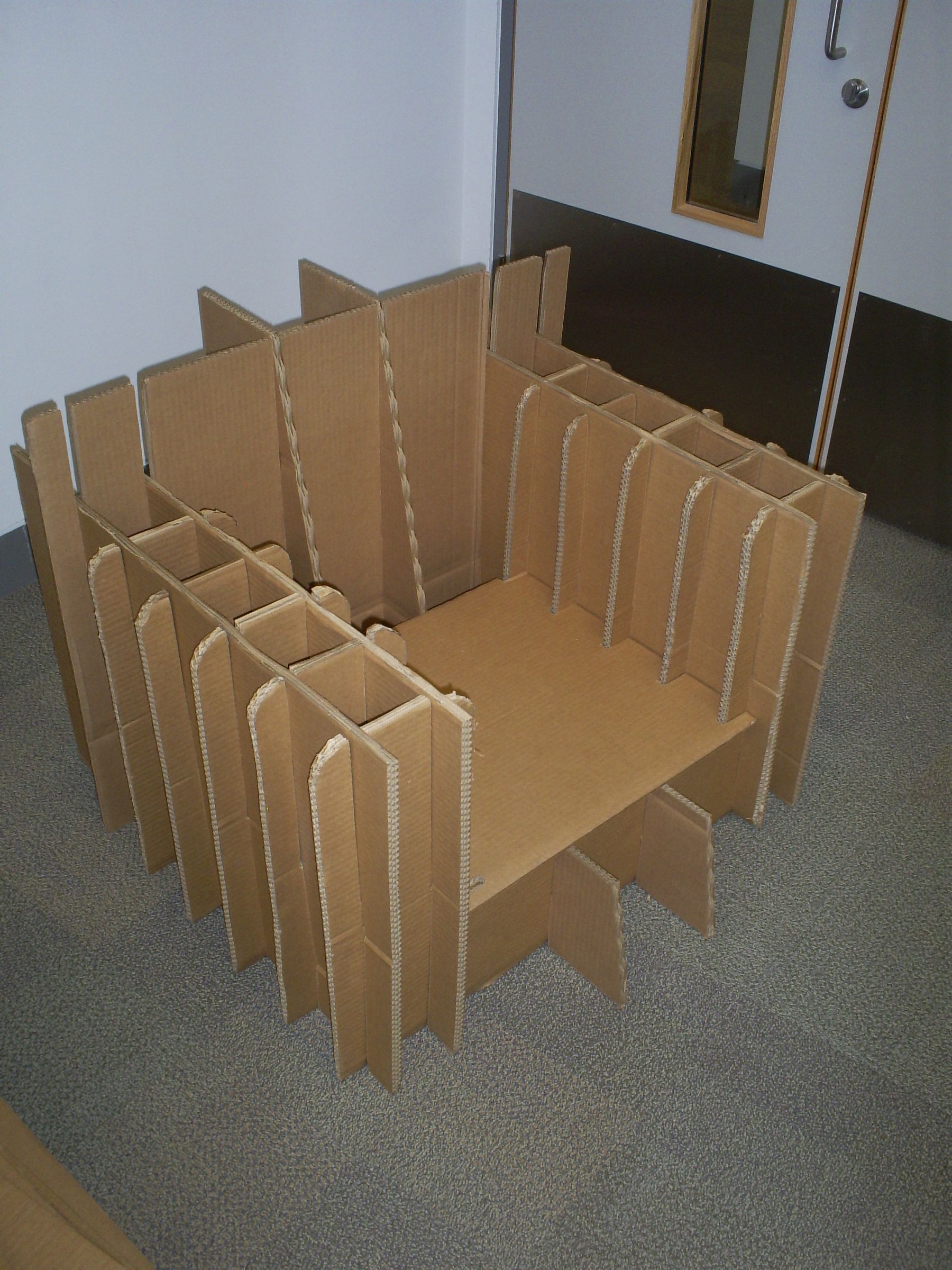 Cardboard Sofa : 5 Steps (with Pictures) - Instructables