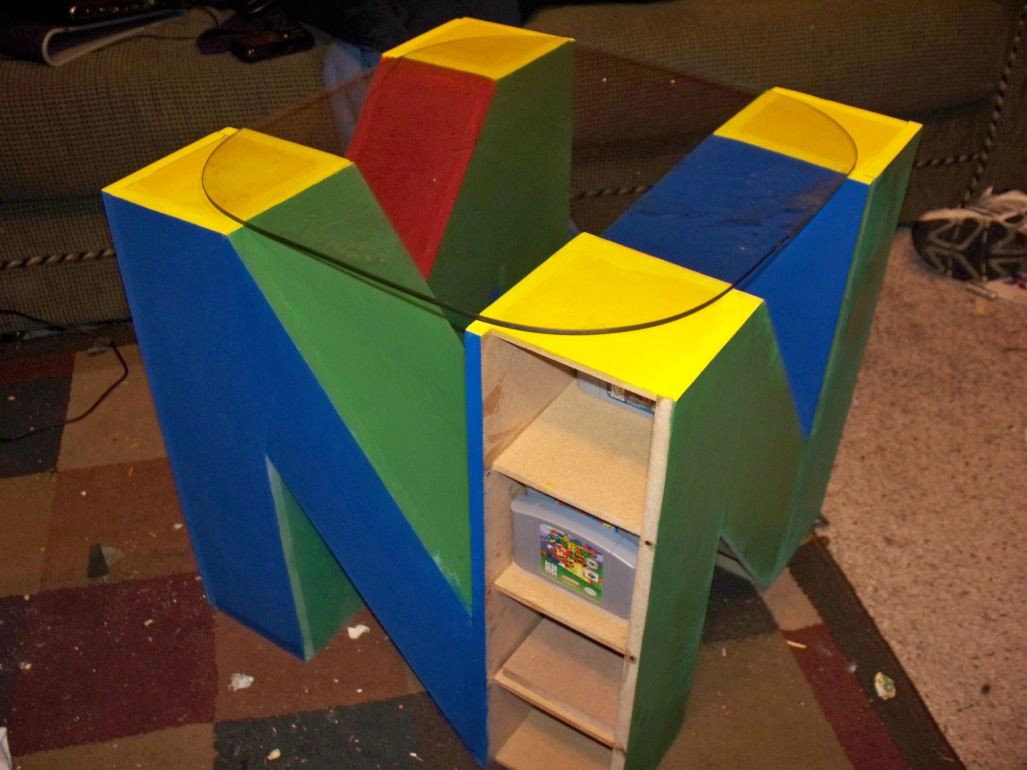 Nintendo End Table ( N-End Table) : 10 Steps (with Pictures ...