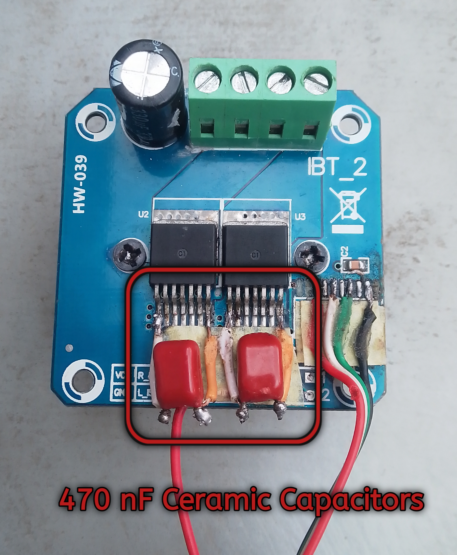 How I Fixed My Burnt BTS7960 Motor Driver and Brought It Back to Life ...