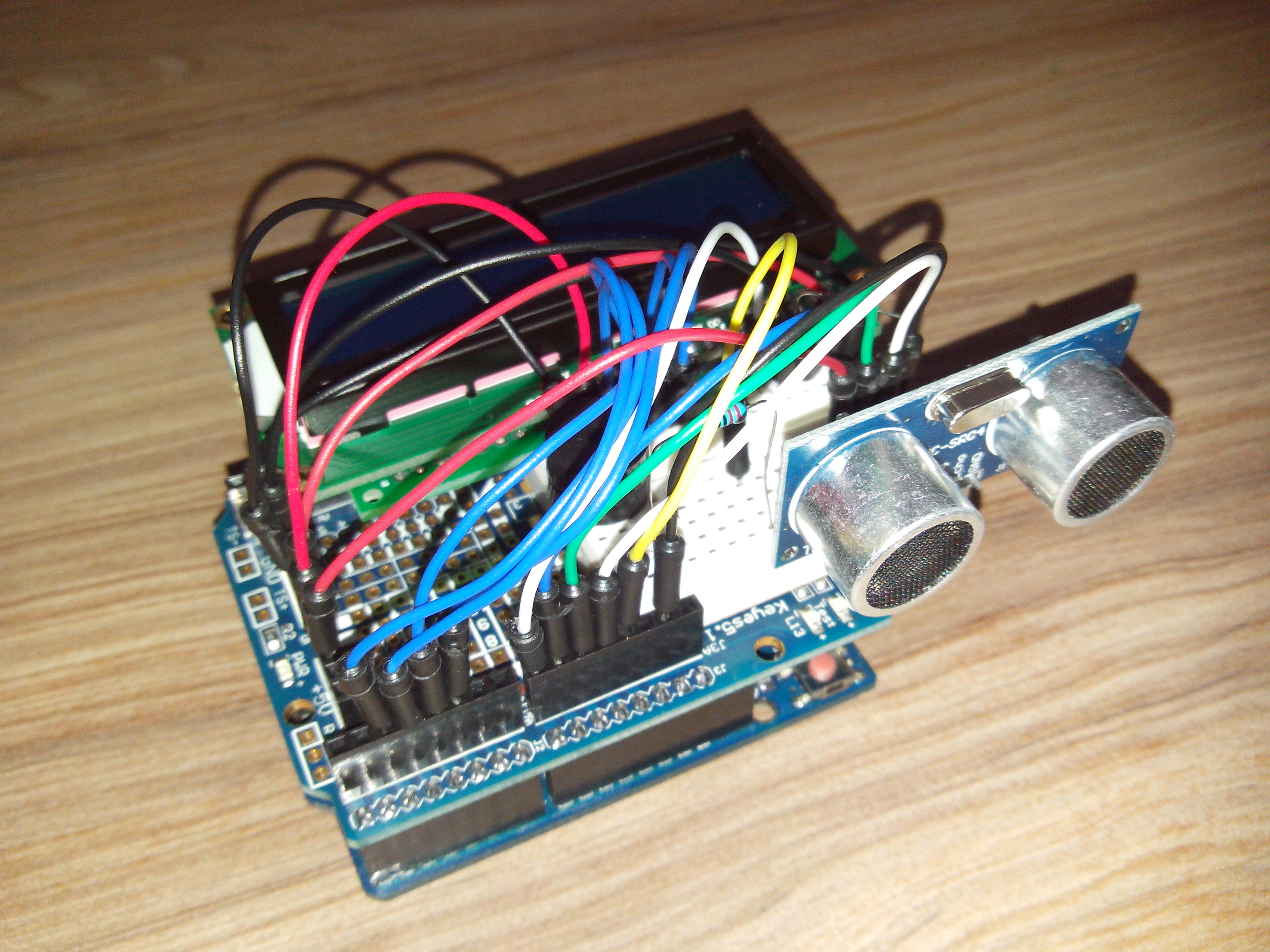 Animated Sonic Ruler / Parking Sensor Using Arduino : 4 Steps ...