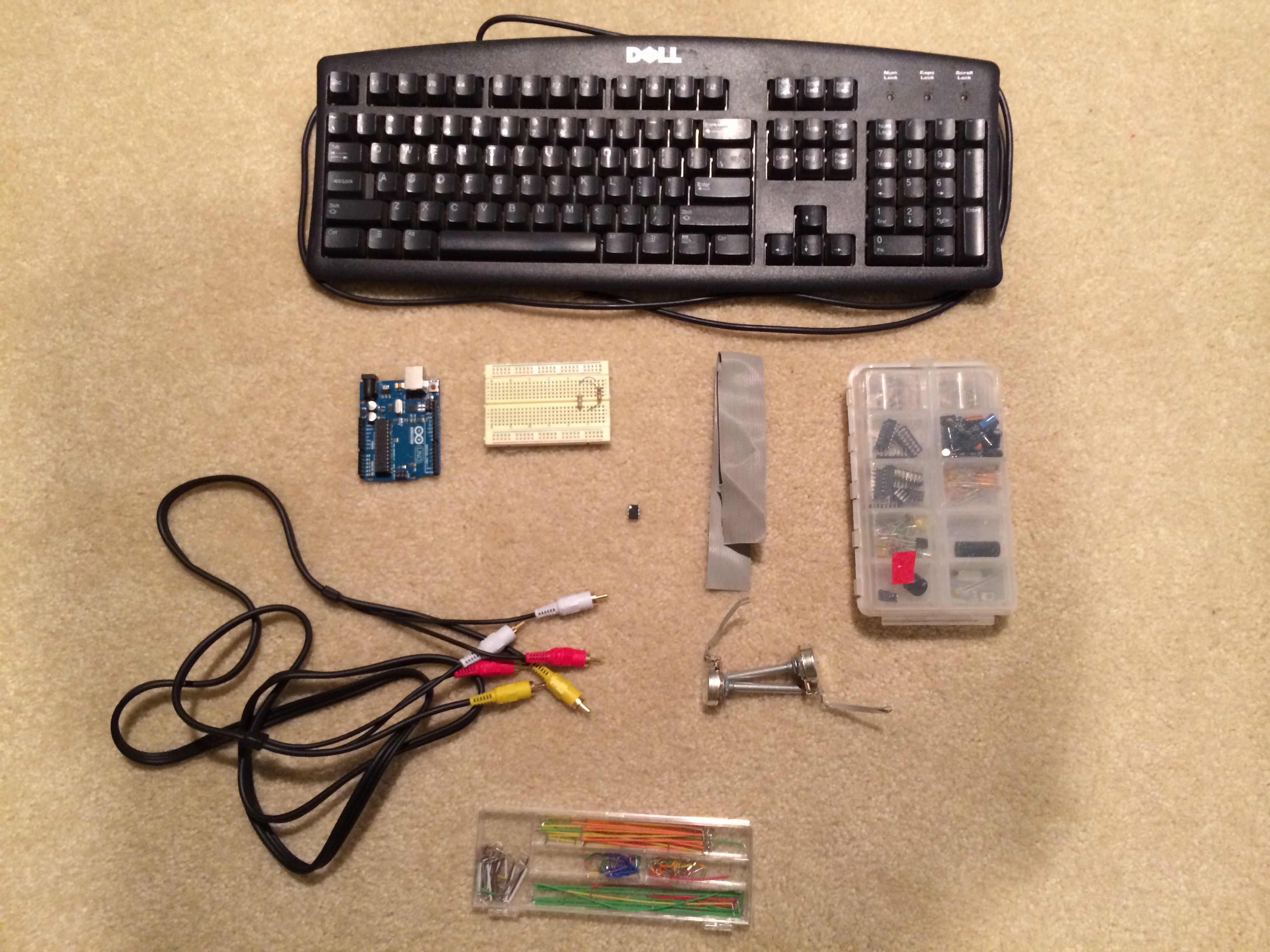 Arduino TVout Keyboard : 10 Steps - Instructables