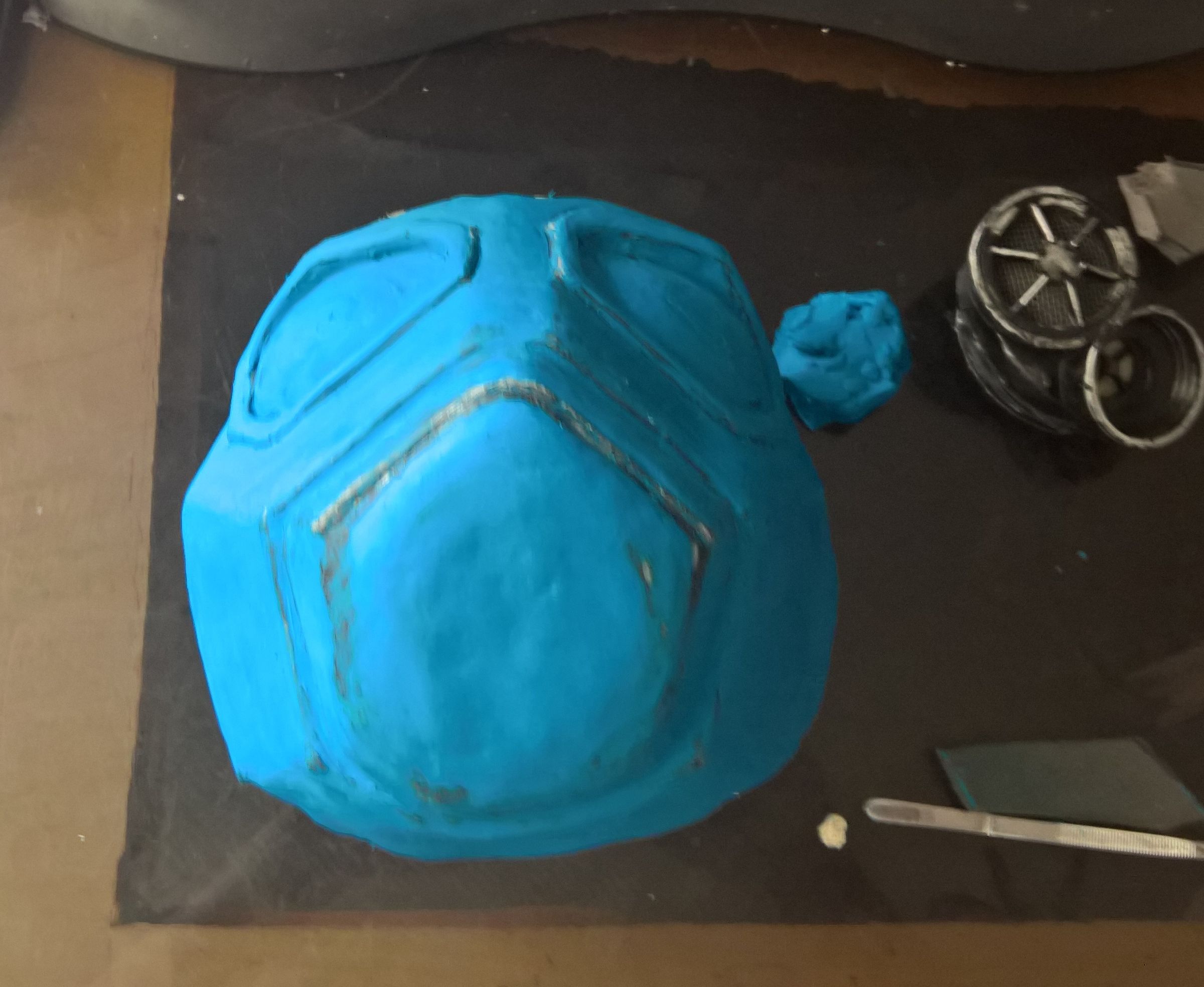 Vakuumforming a NCR Ranger Mask : 5 Steps (with Pictures) - Instructables