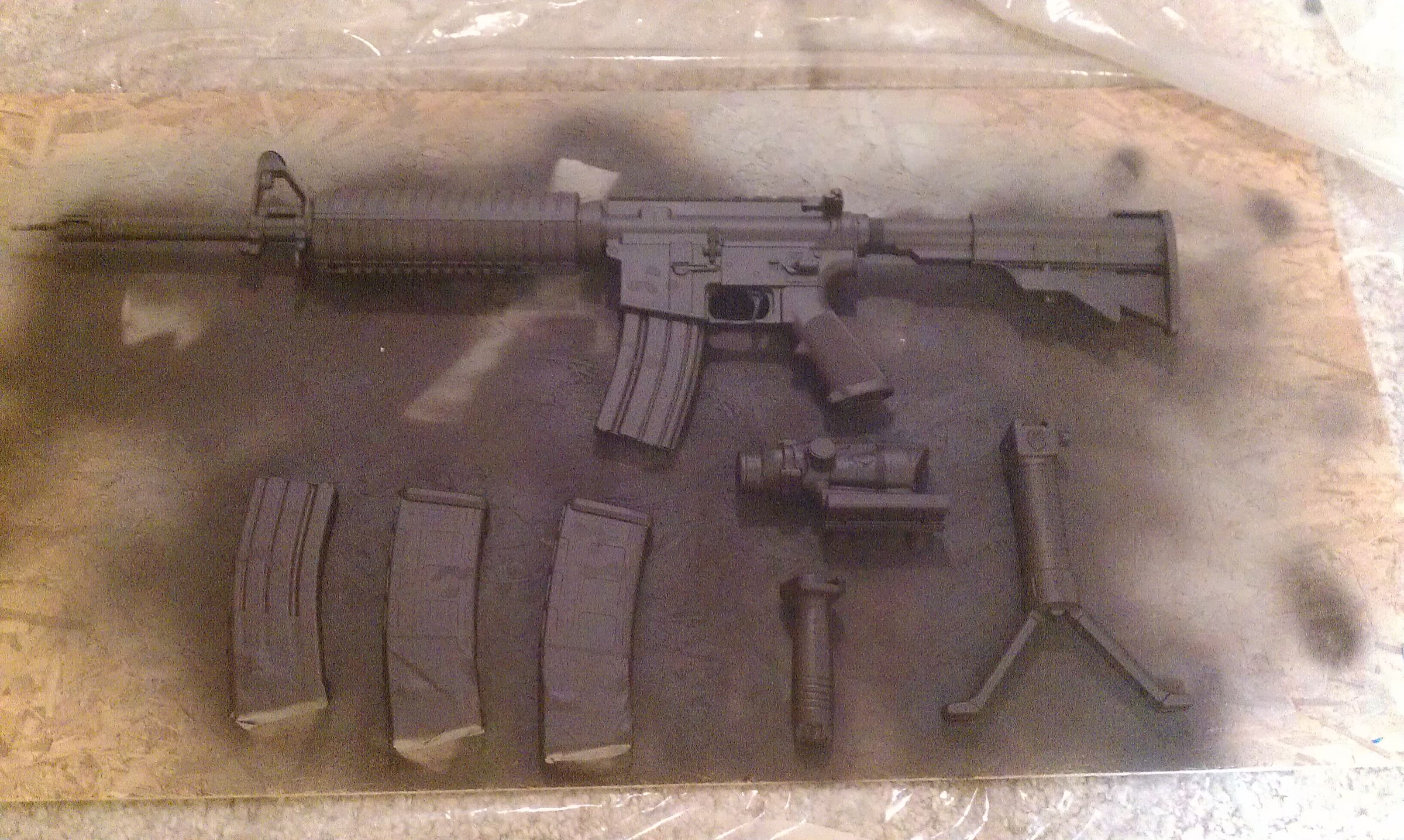 Paint Your AR 15 Multicam : 10 Steps - Instructables