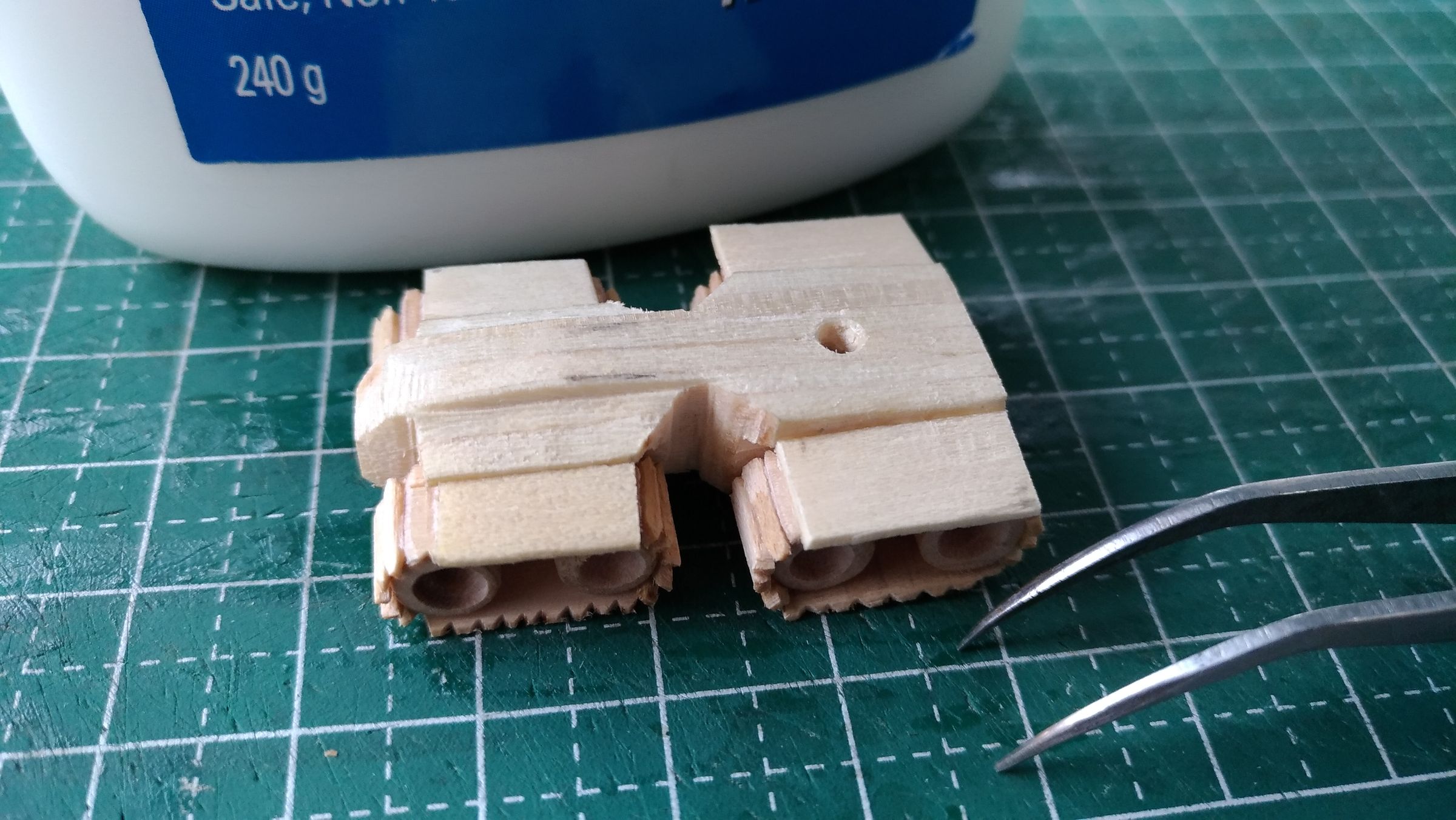Starcraft 1 Terran Siege Tank Mini Popsicle Stick Model : 5 Steps (with ...