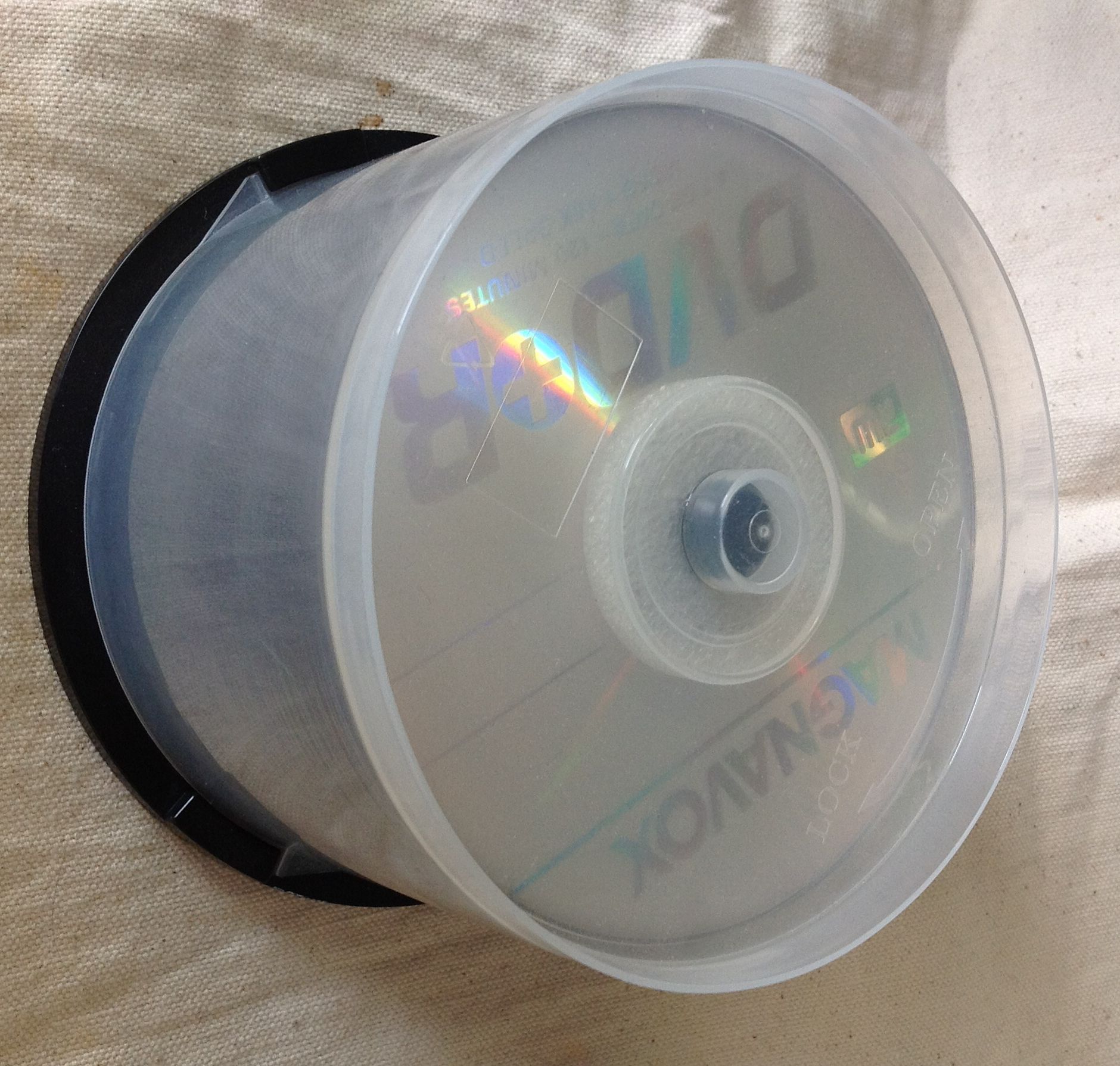 Instant IPad Stand From a DVD Spindle : 3 Steps - Instructables