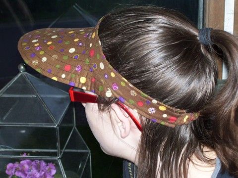 Sew a Woman's Summer Visor : 8 Steps (with Pictures) - Instructables