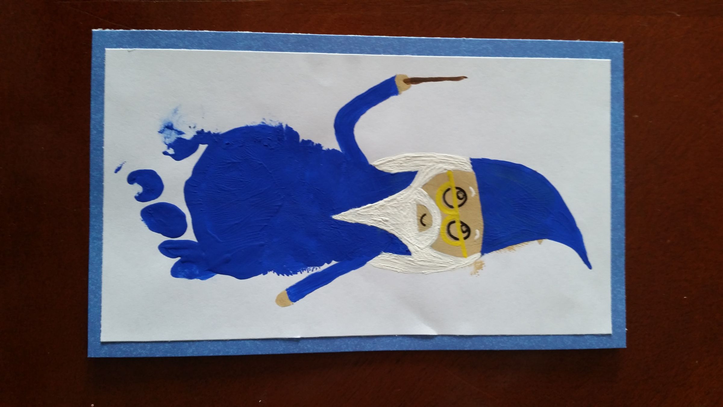 Geeky Foot Print Cards : 7 Steps - Instructables