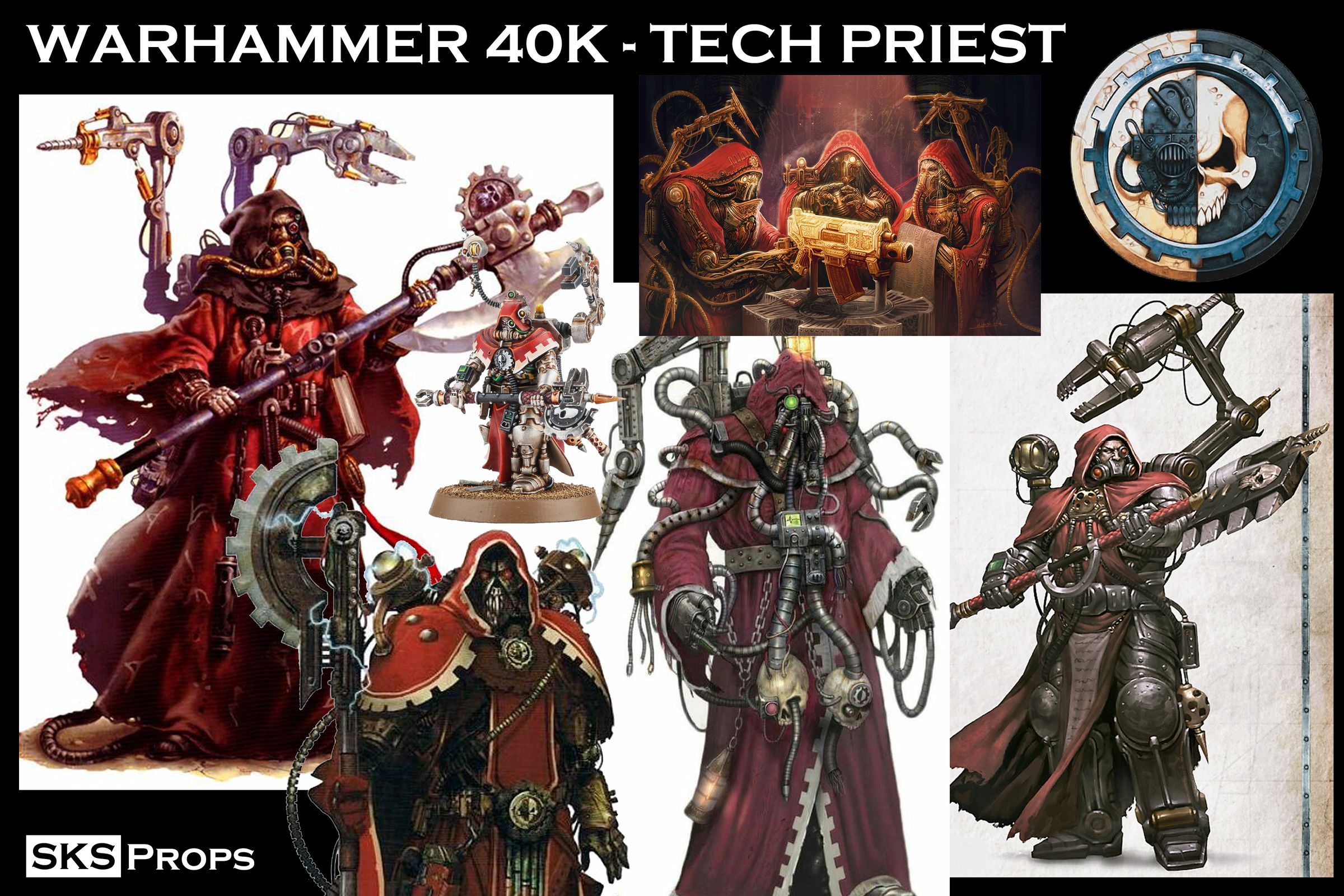Warhammer 40K Tech Priest Cosplay - SKS Props : 35 Steps (with Pictures ...
