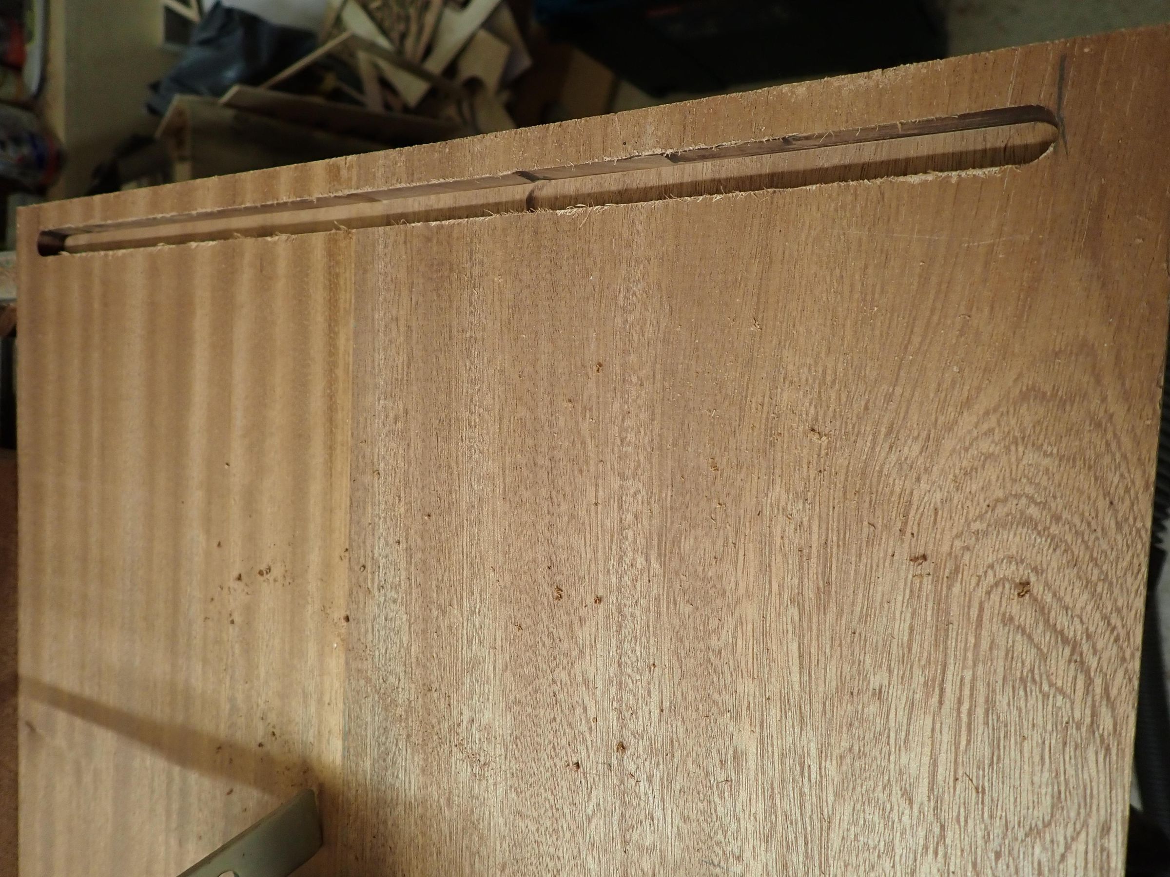 Scaffolding Ladder Bookshelf With Tambour Door Cupboard Designed in ...