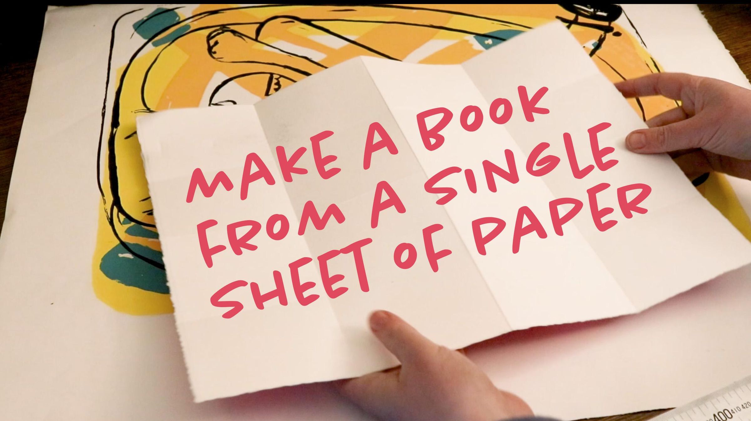 Fold a Snake Book From One Piece of Paper : 5 Steps (with Pictures ...