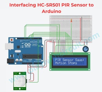 HC-SR501 PIR Sensor With Arduino : 4 Steps (with Pictures) - Instructables