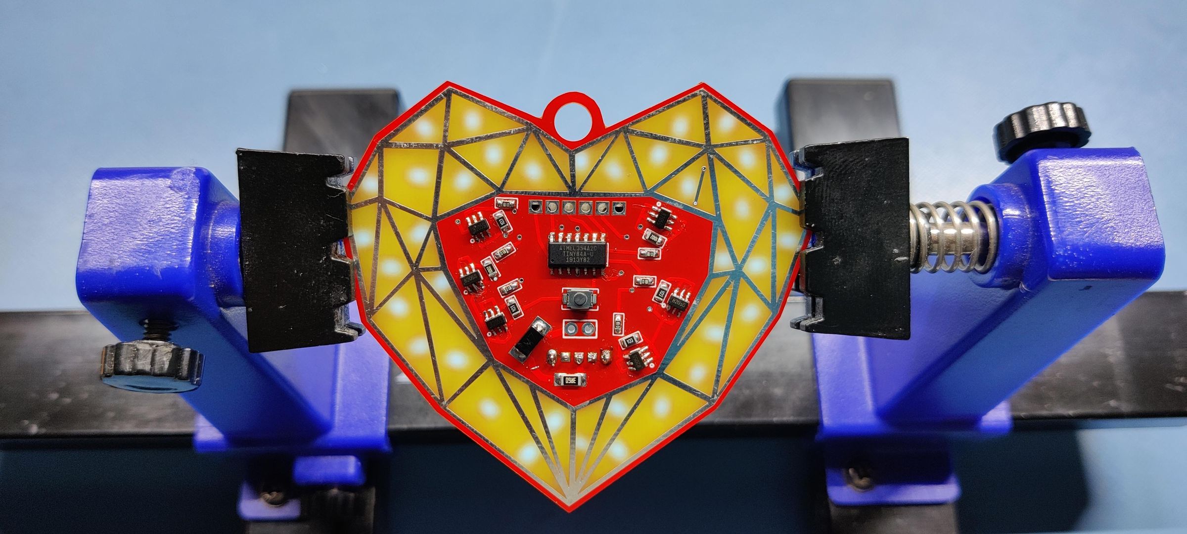 PCB Heart Necklace : 16 Steps (with Pictures) - Instructables