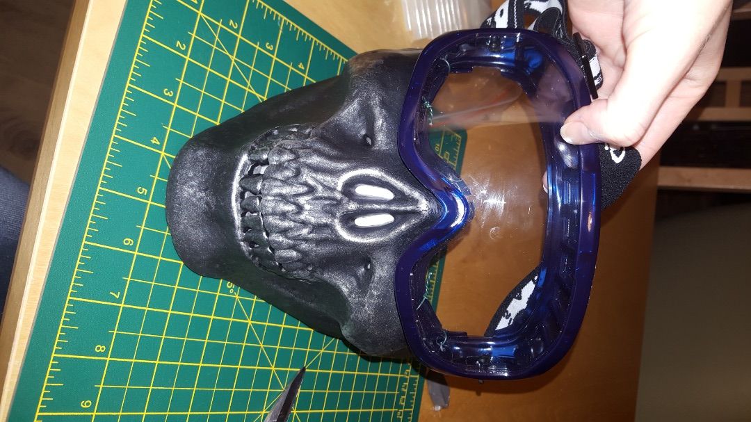 Protective Skull Face Shield With Filter : 5 Steps (with Pictures ...