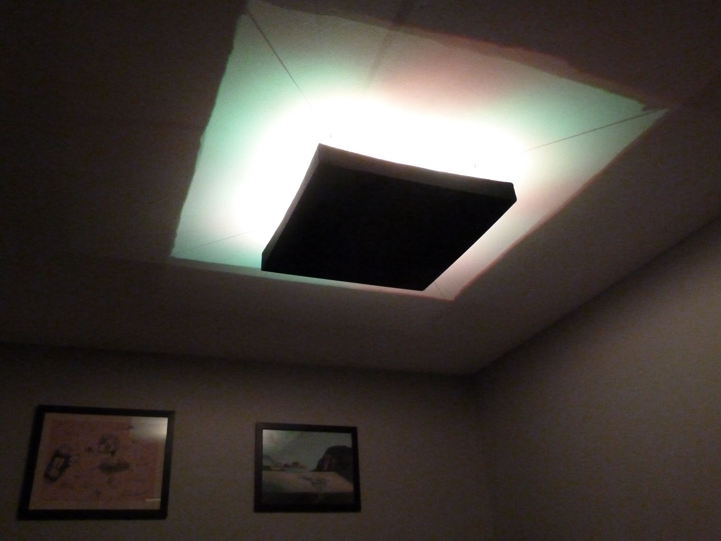 RGB LED Ceiling Mood Light With Hacked IR Remote Control : 6 Steps ...