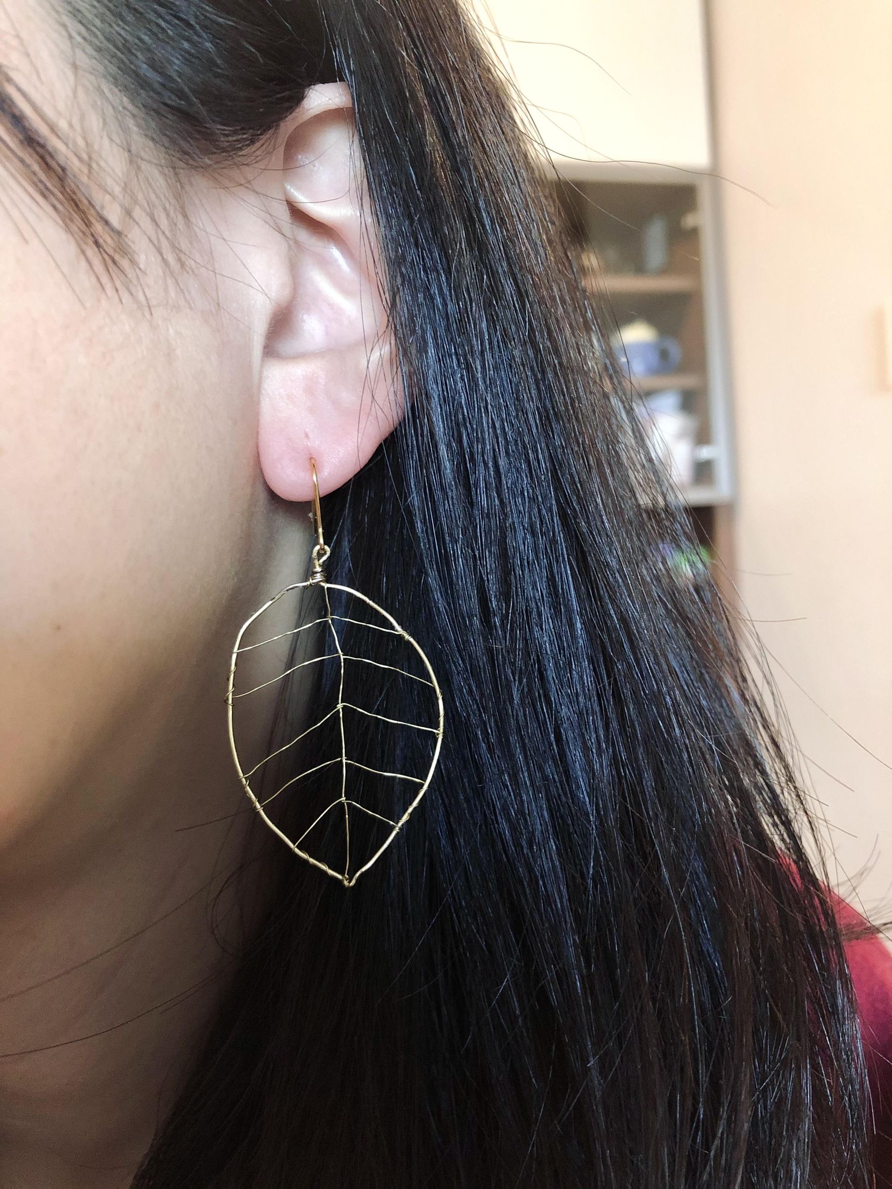 Leaf Wire Earrings! : 3 Steps (with Pictures) - Instructables