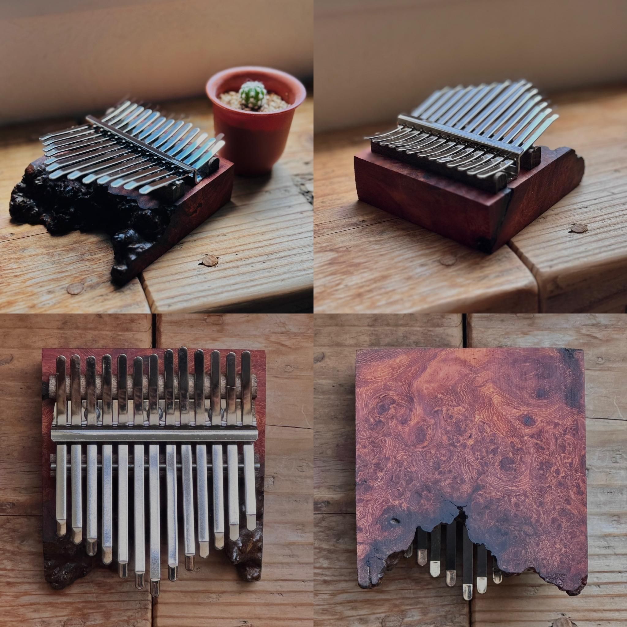 【DIY】Raw Majesty: KALIMBA Crafted From Untamed Quince Burl : 12 Steps ...