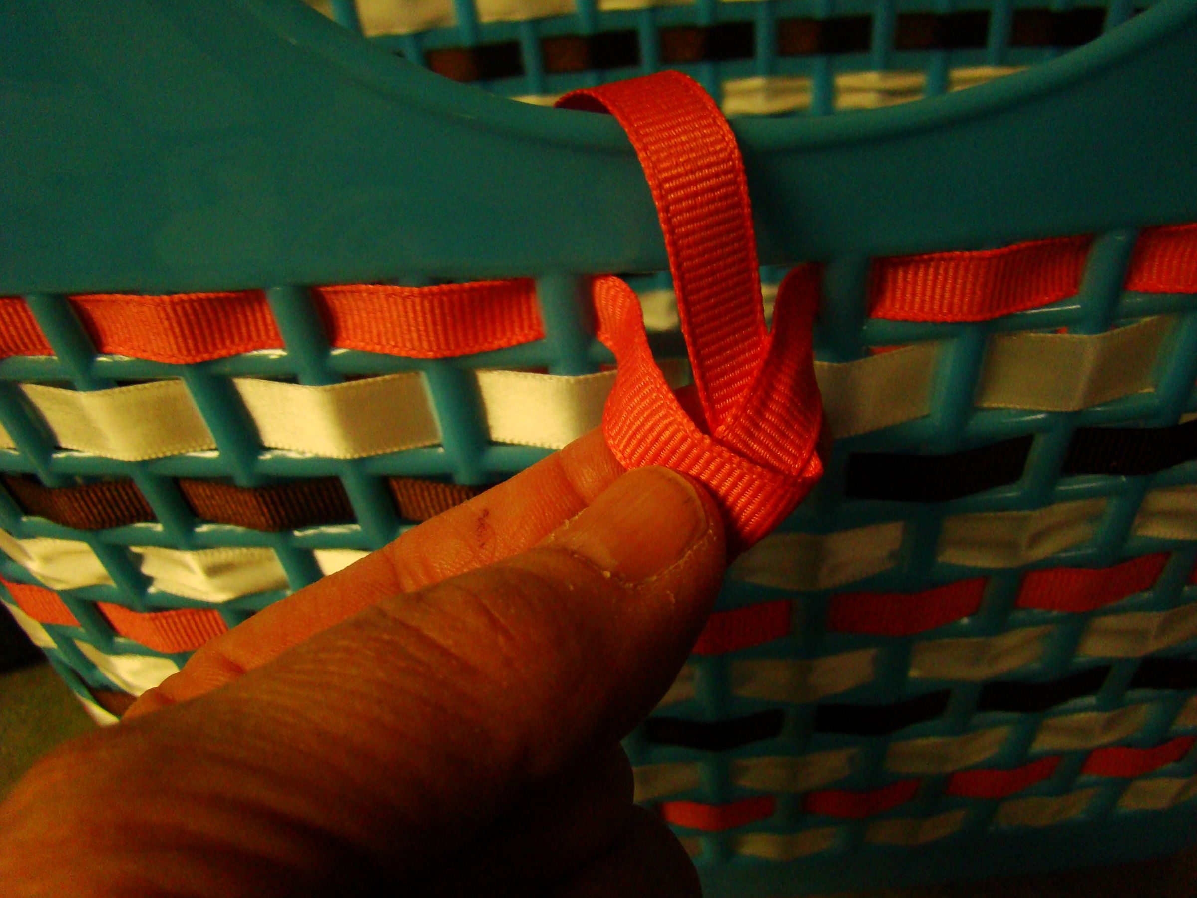 A Wonderful Ribbon and Plastic Basket : 17 Steps - Instructables