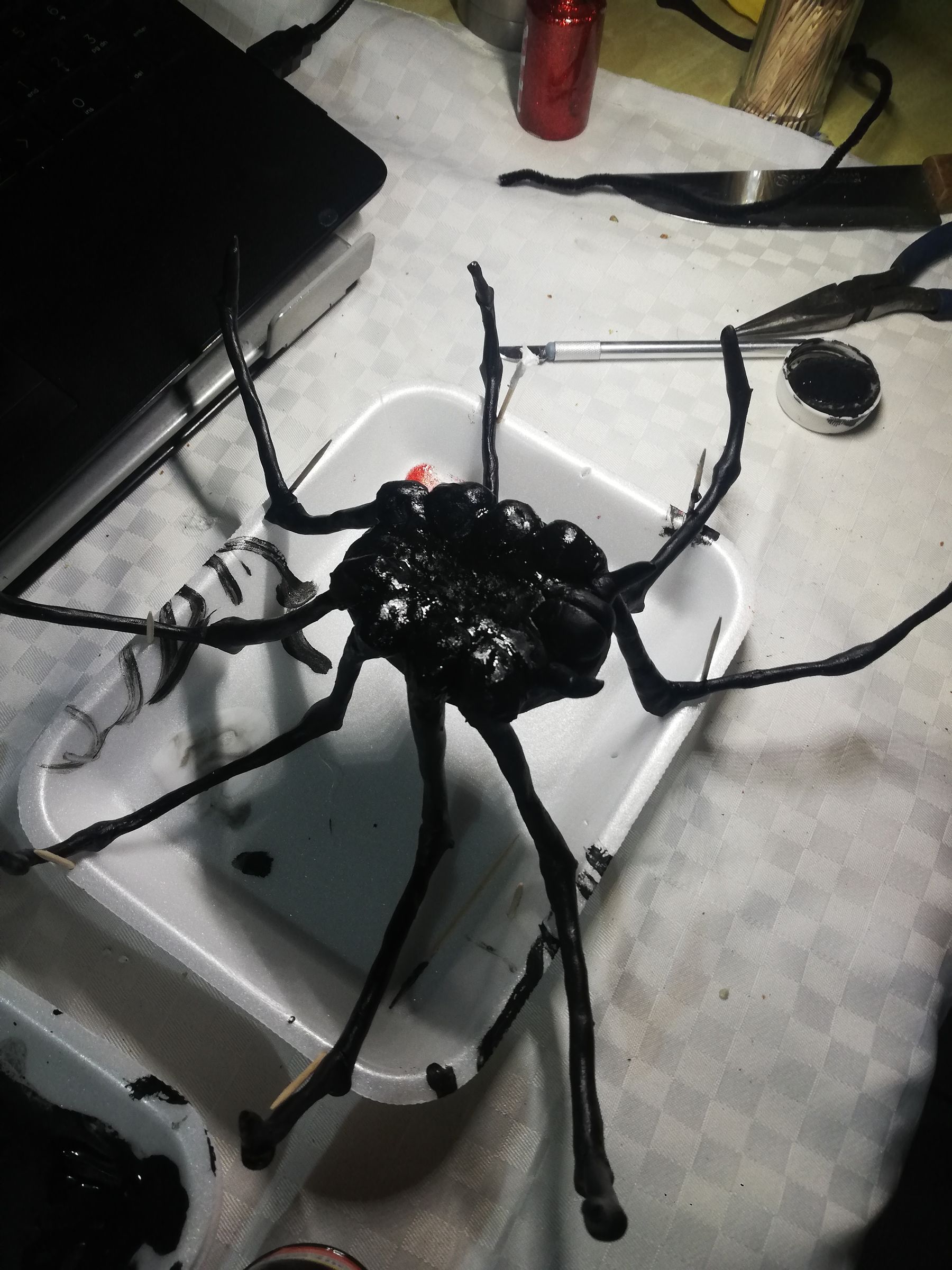 3D Spider(Fusion 360) to a Realistic Sculpted Spider! : 25 Steps (with ...