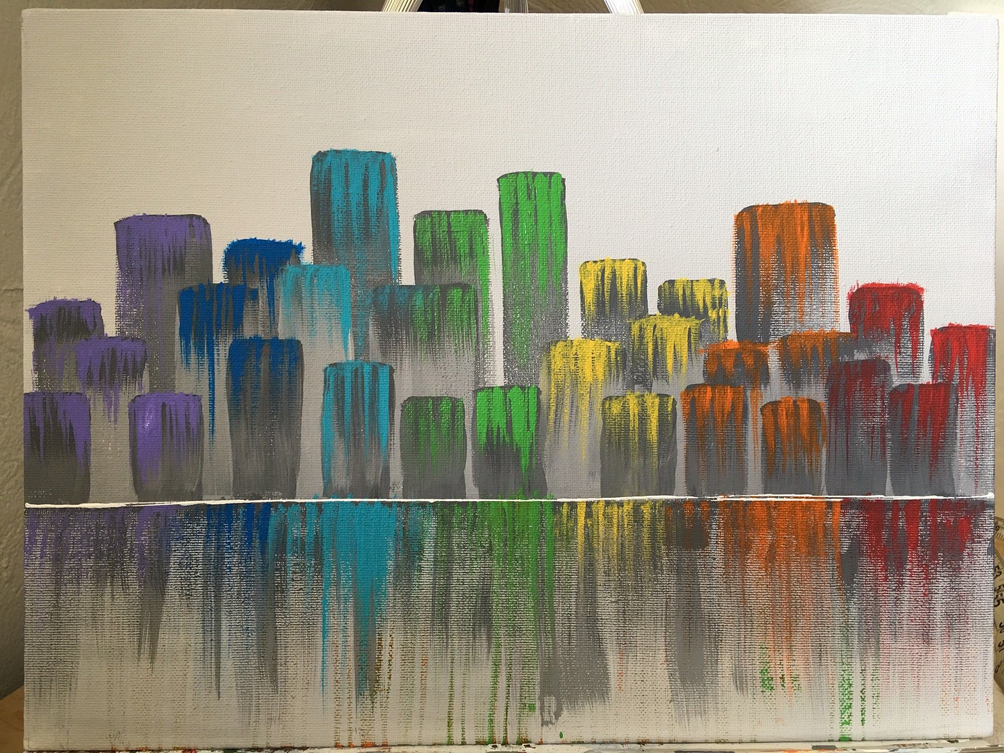 Cityscape Painting : 9 Steps (with Pictures) - Instructables