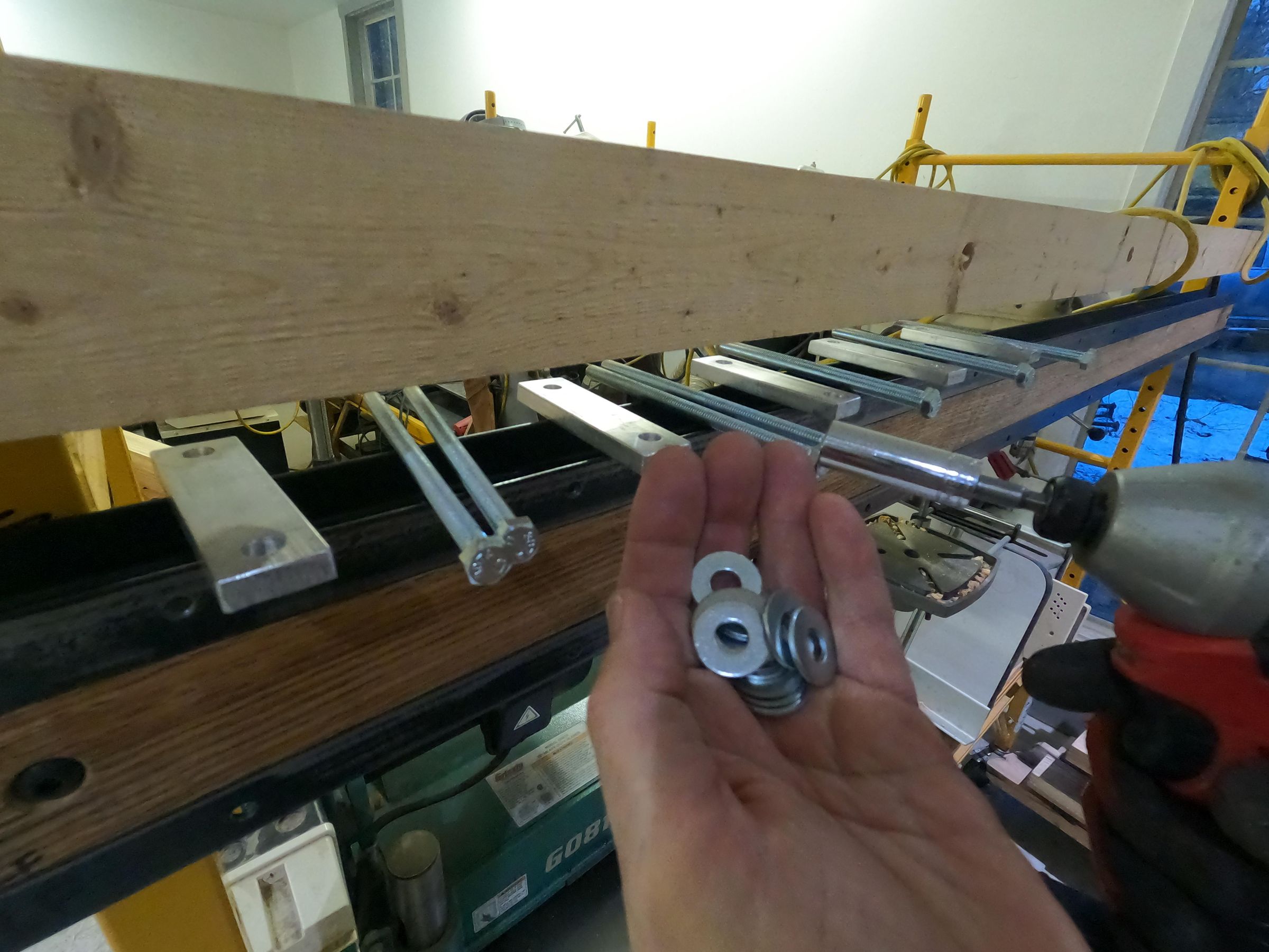 Multi-Clamp Glue-Up Jig for Fabricating DIY Wood Beams AKA a ...