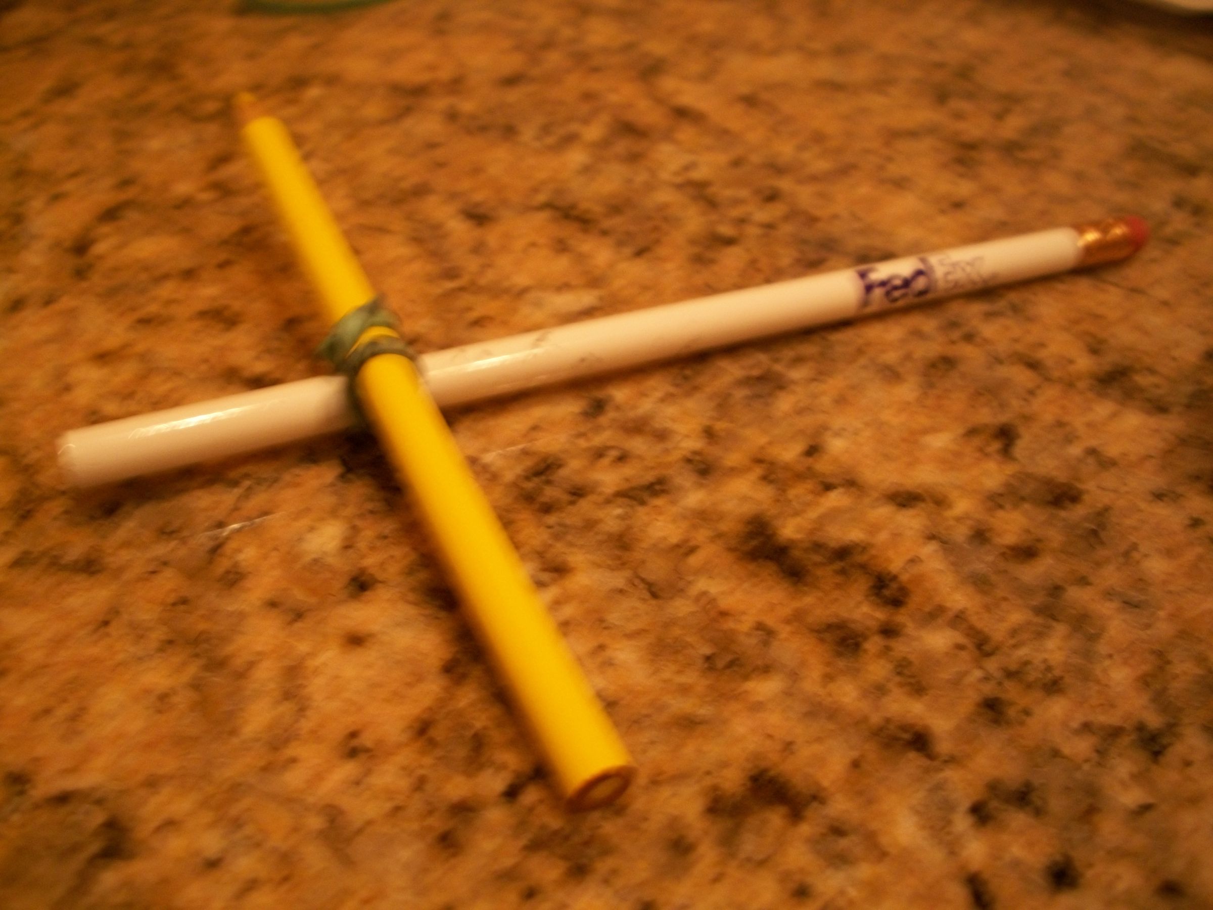 Make a Pencil Crossbow : 6 Steps - Instructables