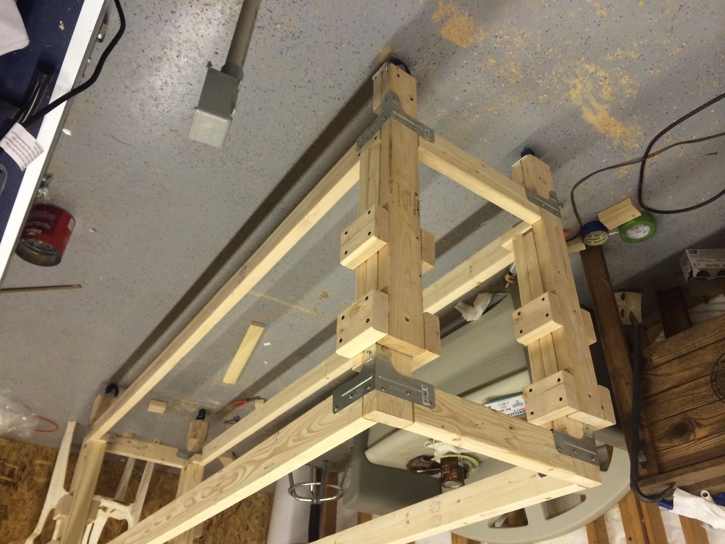 Build an Adjustable Stand Up Workbench : 7 Steps (with Pictures ...