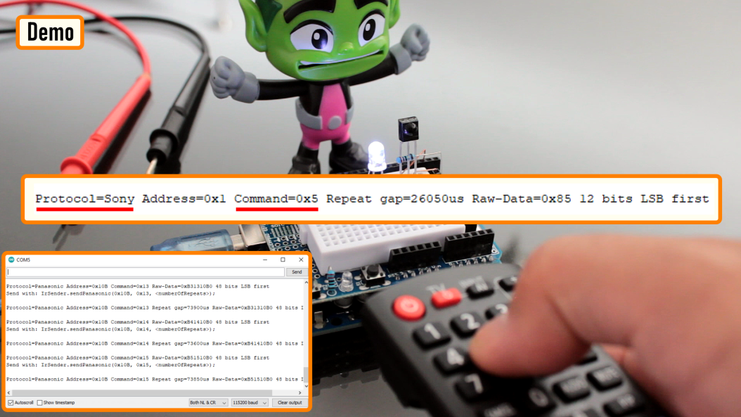 IR Remote Tester / Decoder : 7 Steps (with Pictures) - Instructables