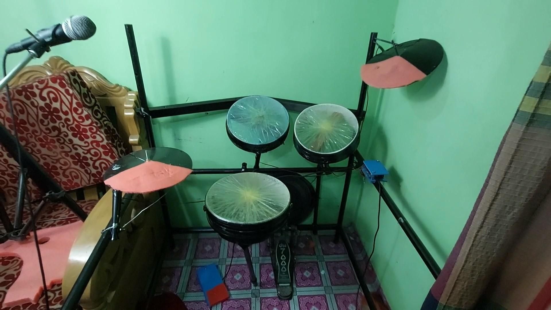 Virtual Drum Kit Using Arduino Uno : 10 Steps - Instructables