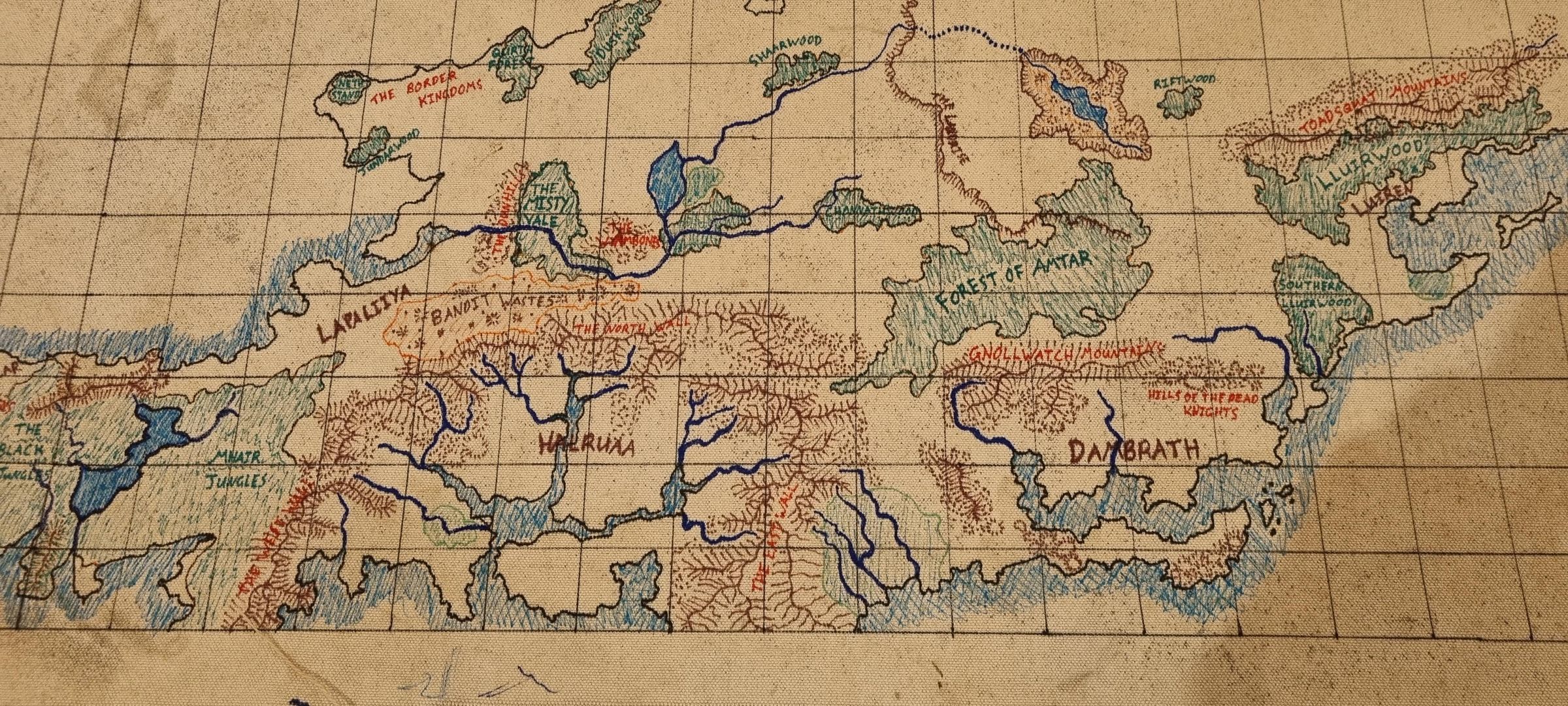 D&D Canvas Fantasy Map : 4 Steps (with Pictures) - Instructables