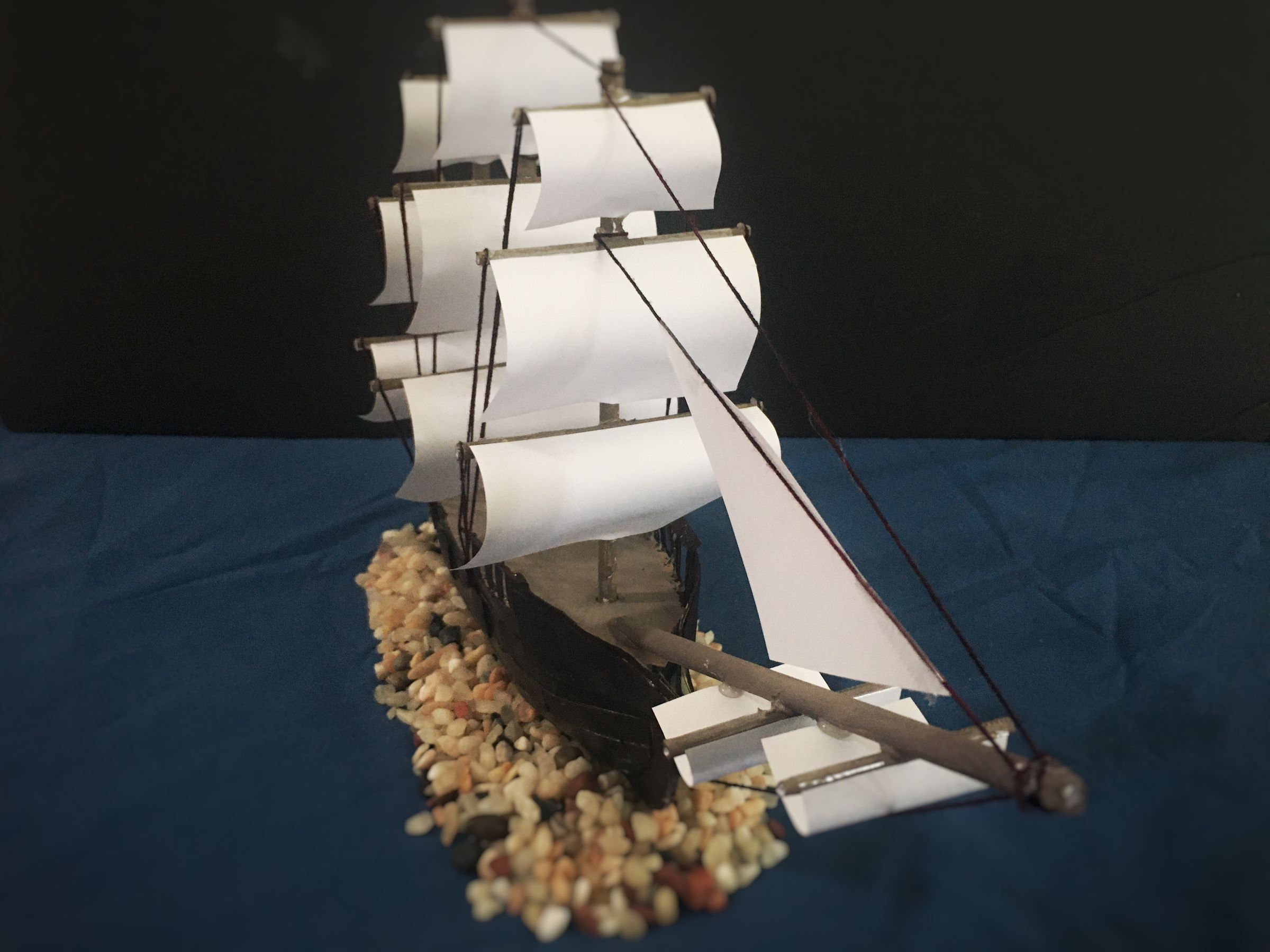 Model Ship From Paper and Cardboard : 15 Steps (with Pictures ...