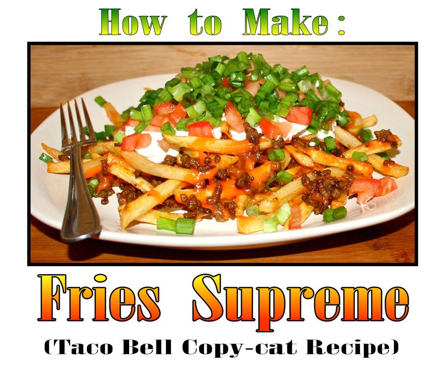 How to Make Fries Supreme : 3 Steps (with Pictures) - Instructables