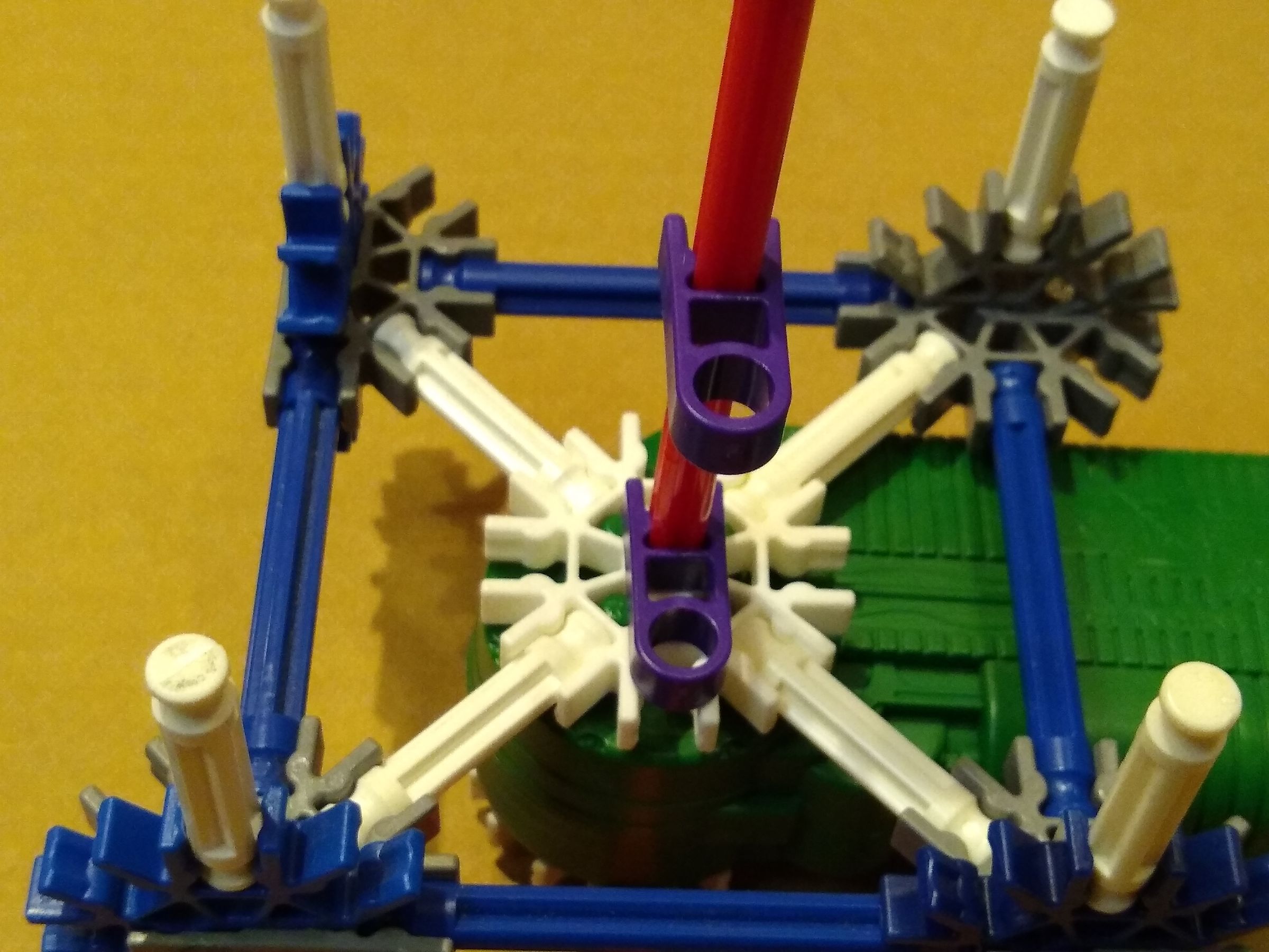 Knex and Origami Flapping Bird Automata : 11 Steps (with Pictures ...