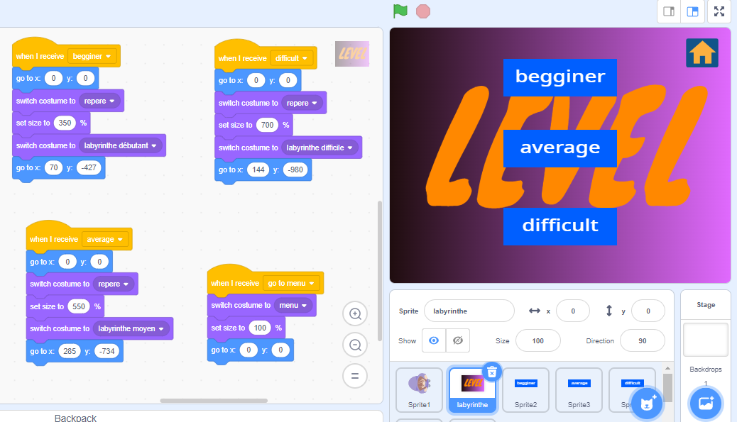 Coding a Maze Game With Scratch : 7 Steps - Instructables