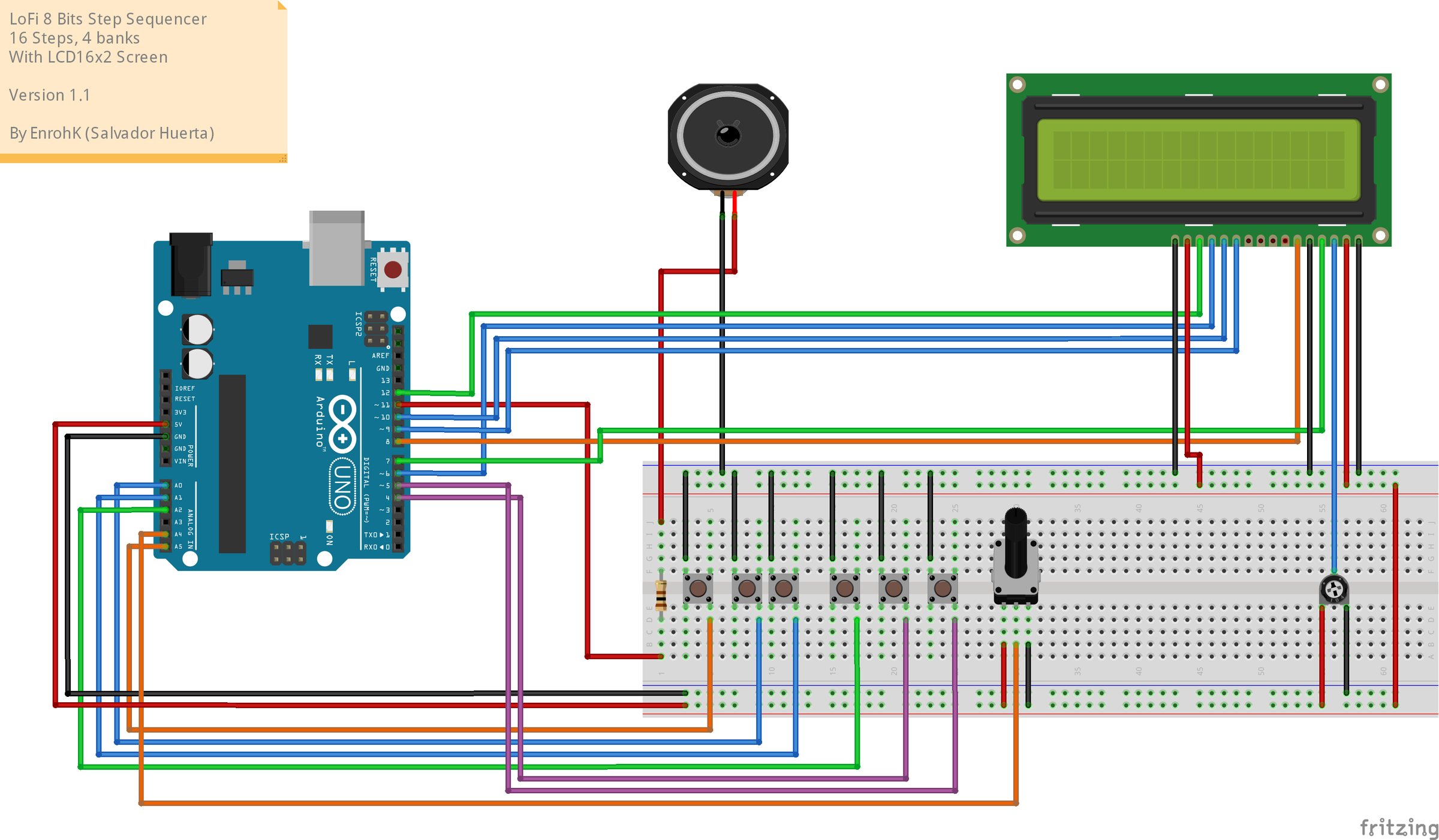 Mono 8Bit Step Sequencer - Instructables