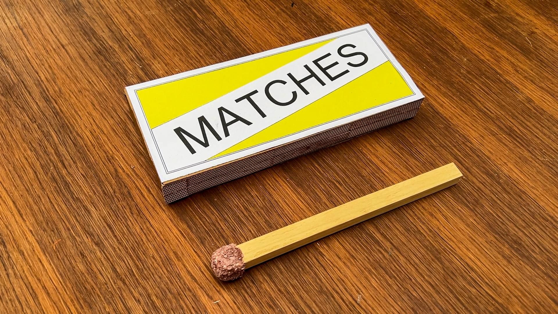 Giant Matches - That Work! : 9 Steps (with Pictures) - Instructables